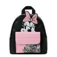 Disney Women's Minnie Mouse Graphic Mini Backpack, Black - Walmart.com