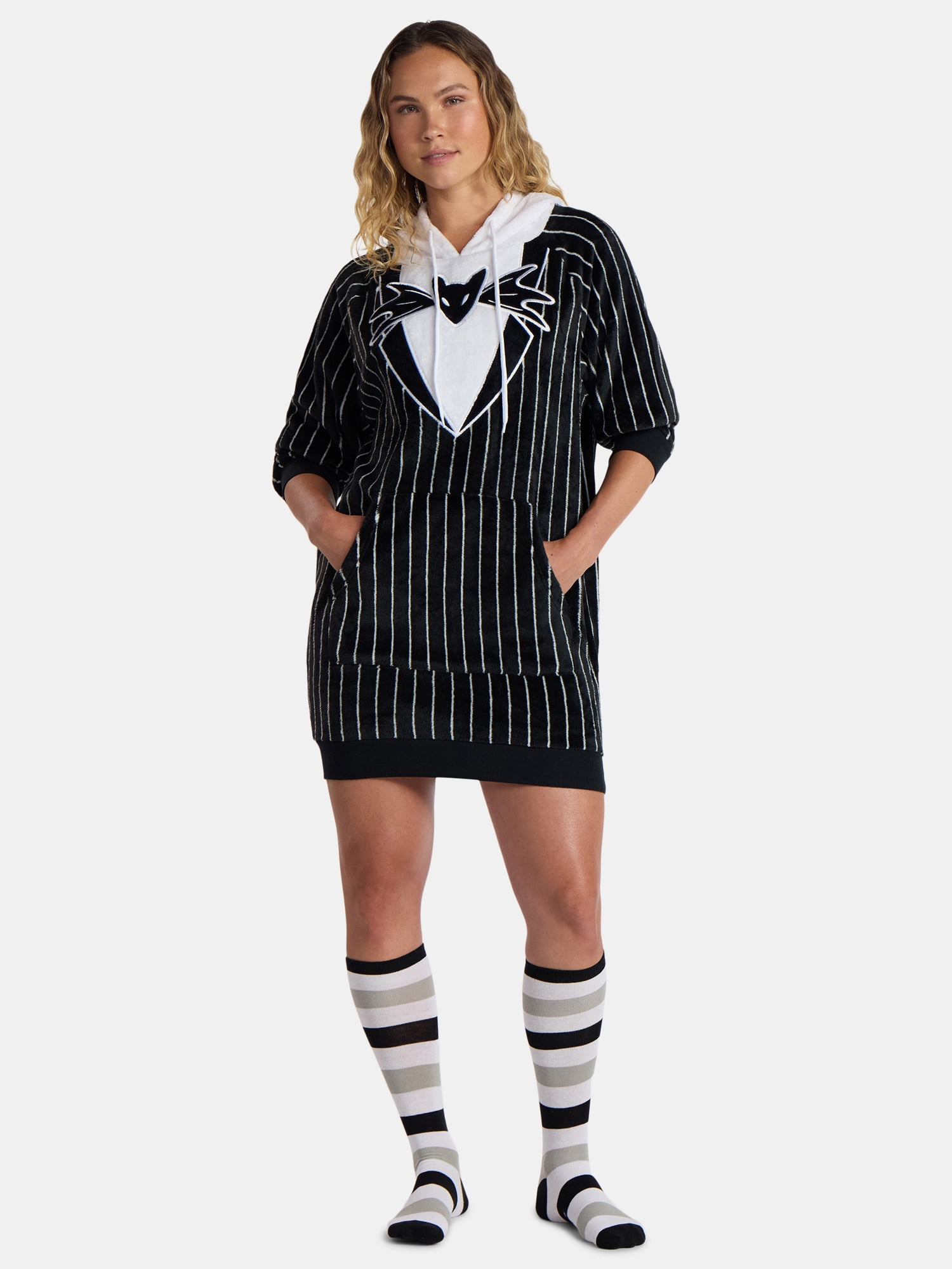 Disney Women's Nightmare Before Christmas Jack Skellington Sleep ...