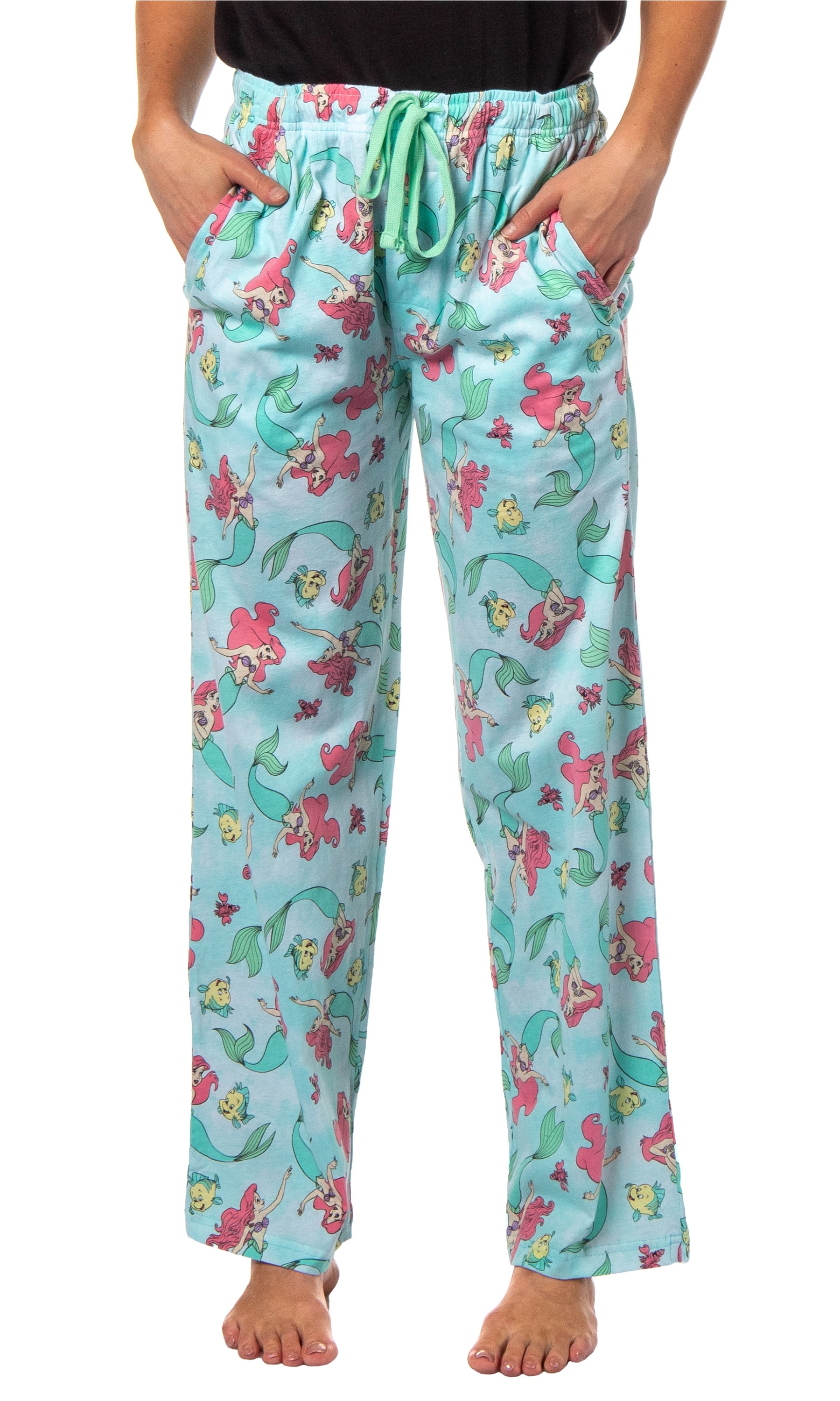 Disney Adult The Little Mermaid Ariel Flounder Sebastian All Over Print ...