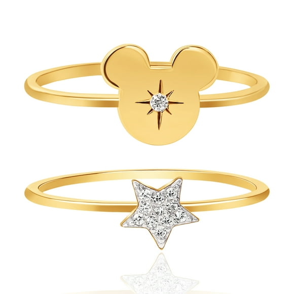 Mickey Mouse Ring Sterling Silver