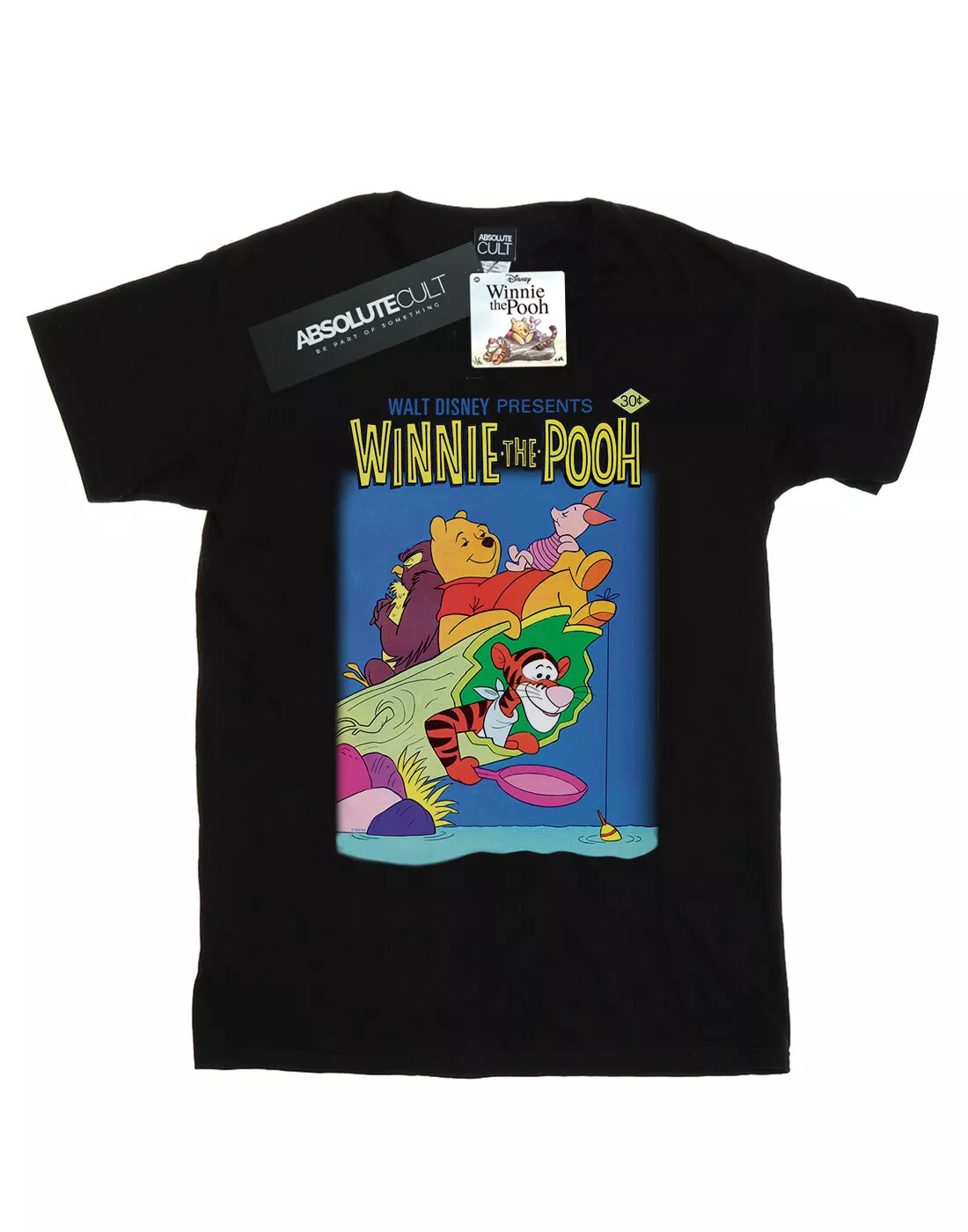 Disney Women's Winnie The Pooh Poster Boyfriend Fit T-Shirt - Walmart.com