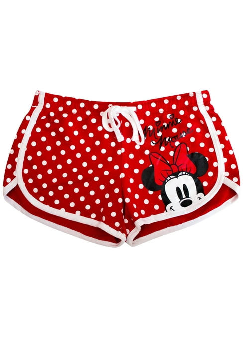 Disney Mickey Mouse & Friends Womens Casual Drawstring Shorts, Mickey ...