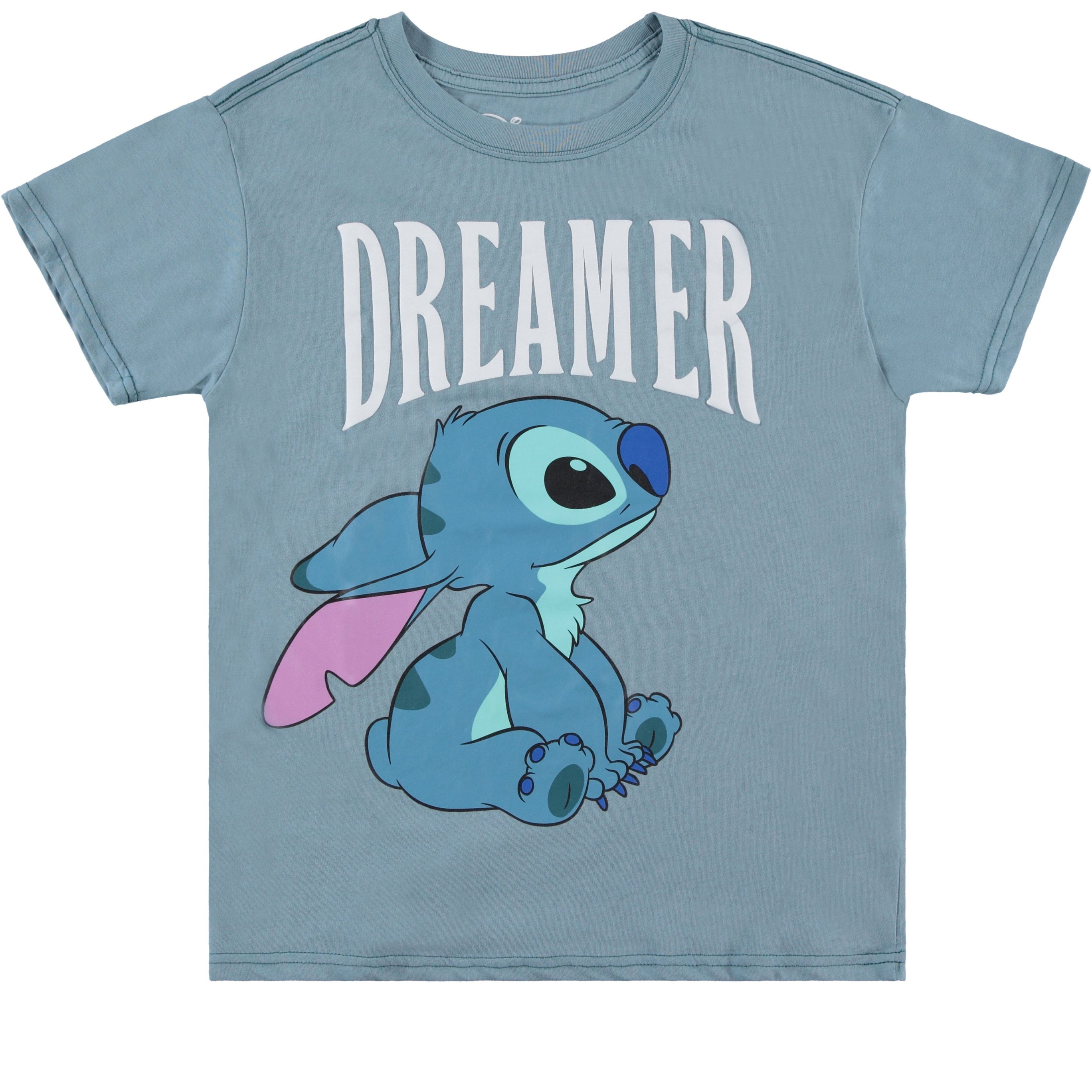 Disney Womens Juniors Lilo and Stitch T-Shirt - Ladies Classic Stitch ...