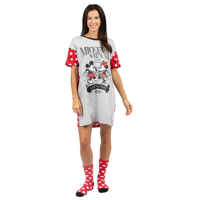 Disney Womens Nightgowns Sleepshirts Female, Mickey, Size: XL, Mickey ...