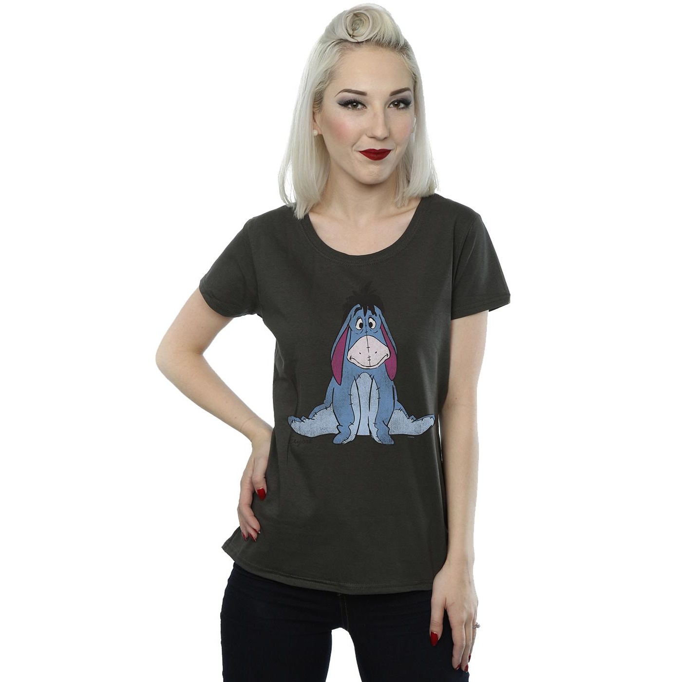Disney Womens Winnie The Pooh Classic Eeyore Cotton T-Shirt - Walmart.com