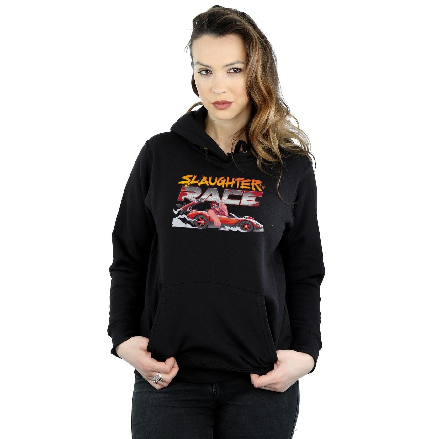 Disney Womens Wreck It Ralph Slaughter Race Hoodie - Walmart.com