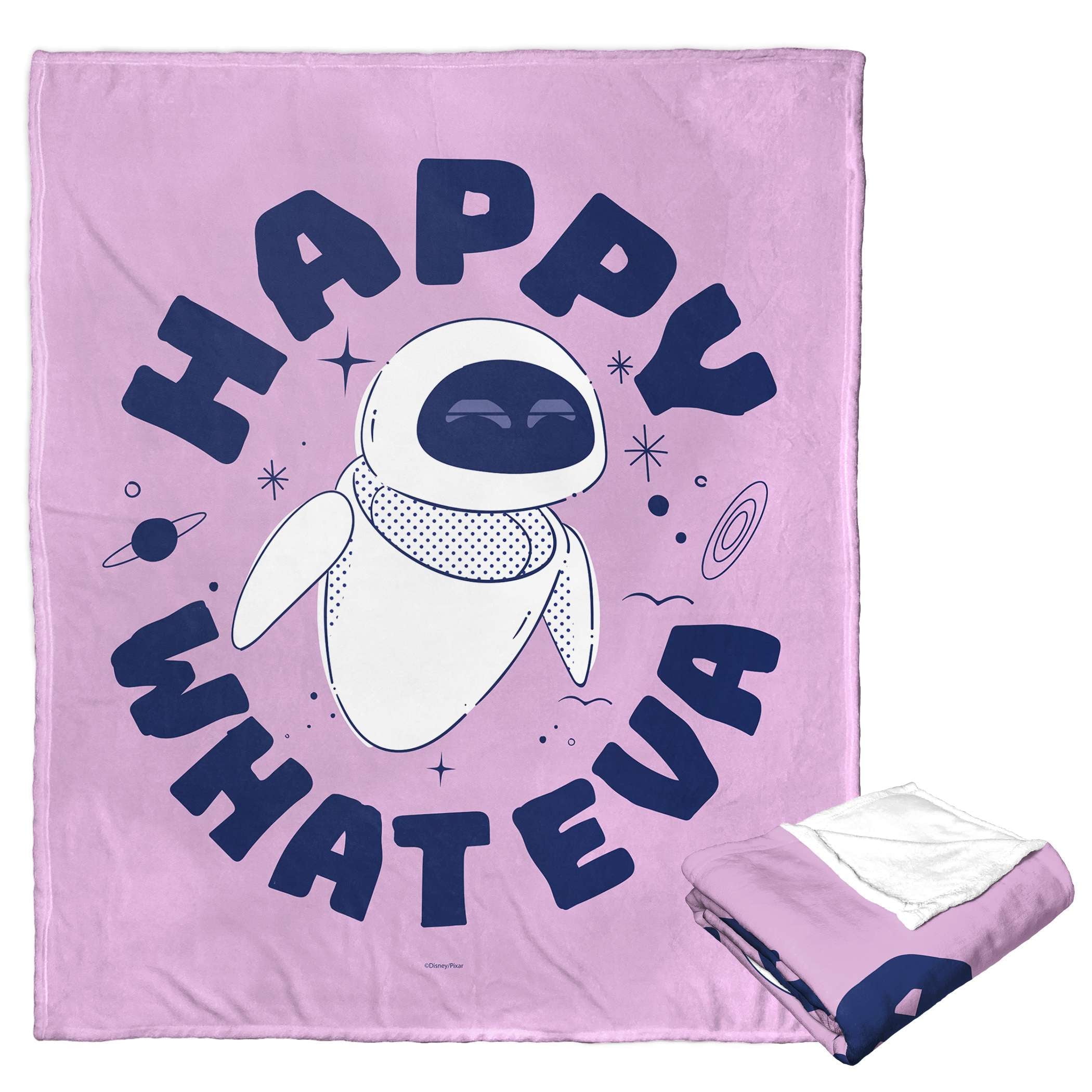 Disney Wonder Of Pixar Happy Eva Kids Silk Touch Throw Blanket ...