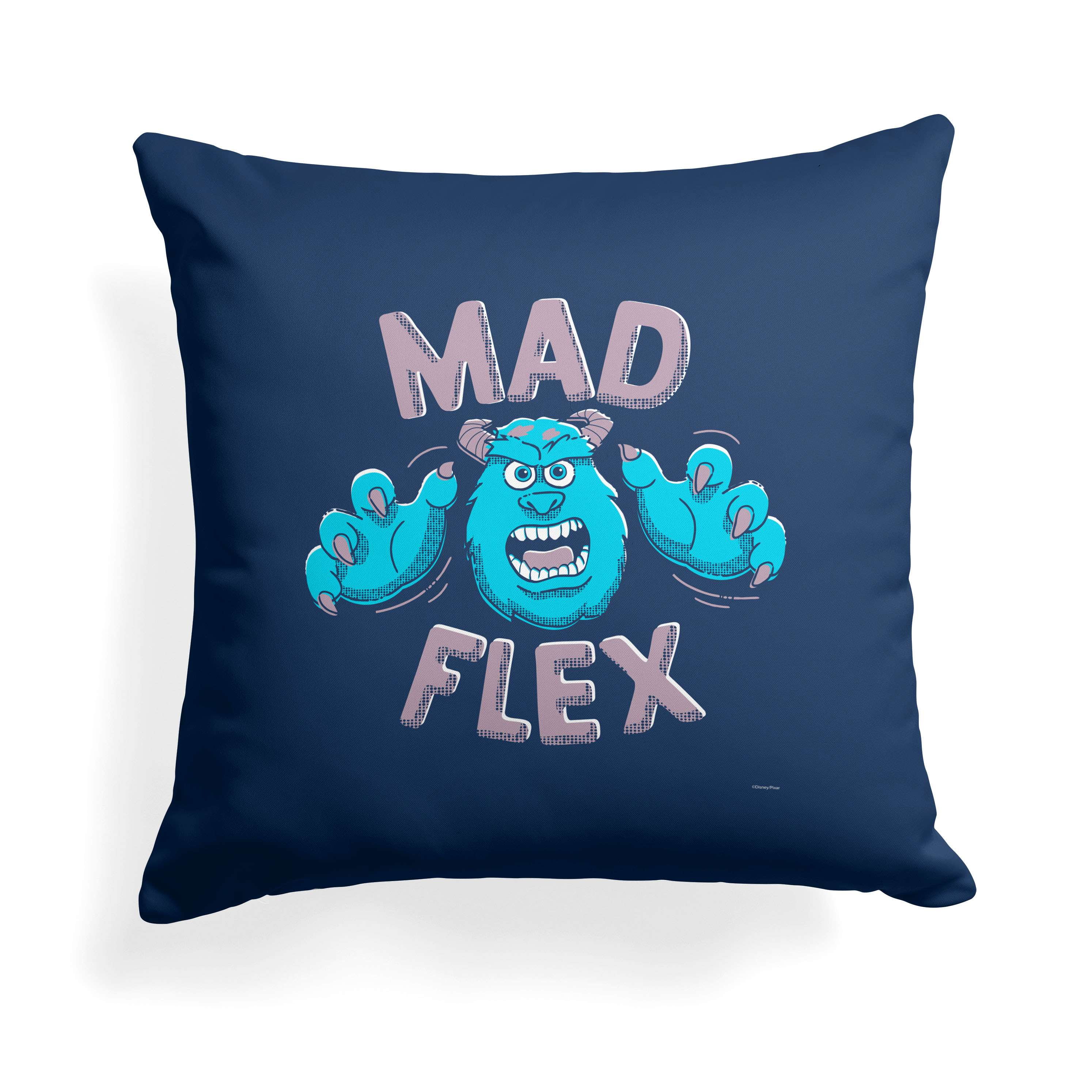 Disney Wonder Of Pixar Mad Flex Kids Printed Throw Pillow, 18 x 18 ...