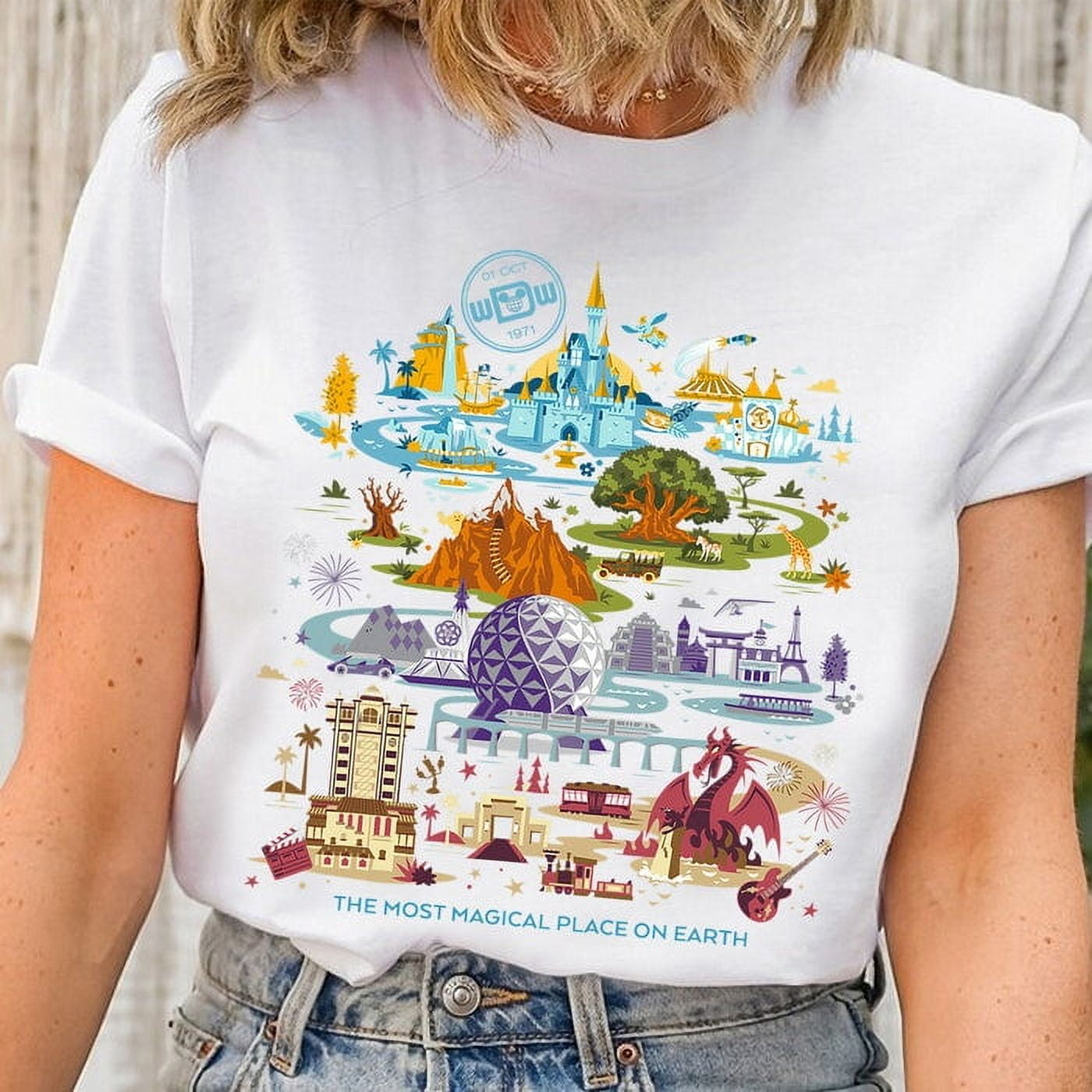 Disney World 50th Anniversary T-Shirt, Disney Family Matching Shirt ...
