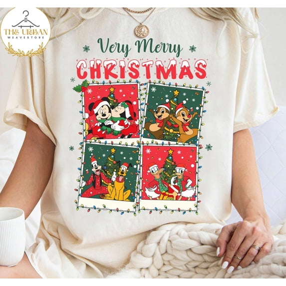 Disney World Very Merry Christmas Shirt Mickey And Friends Christmas T ...