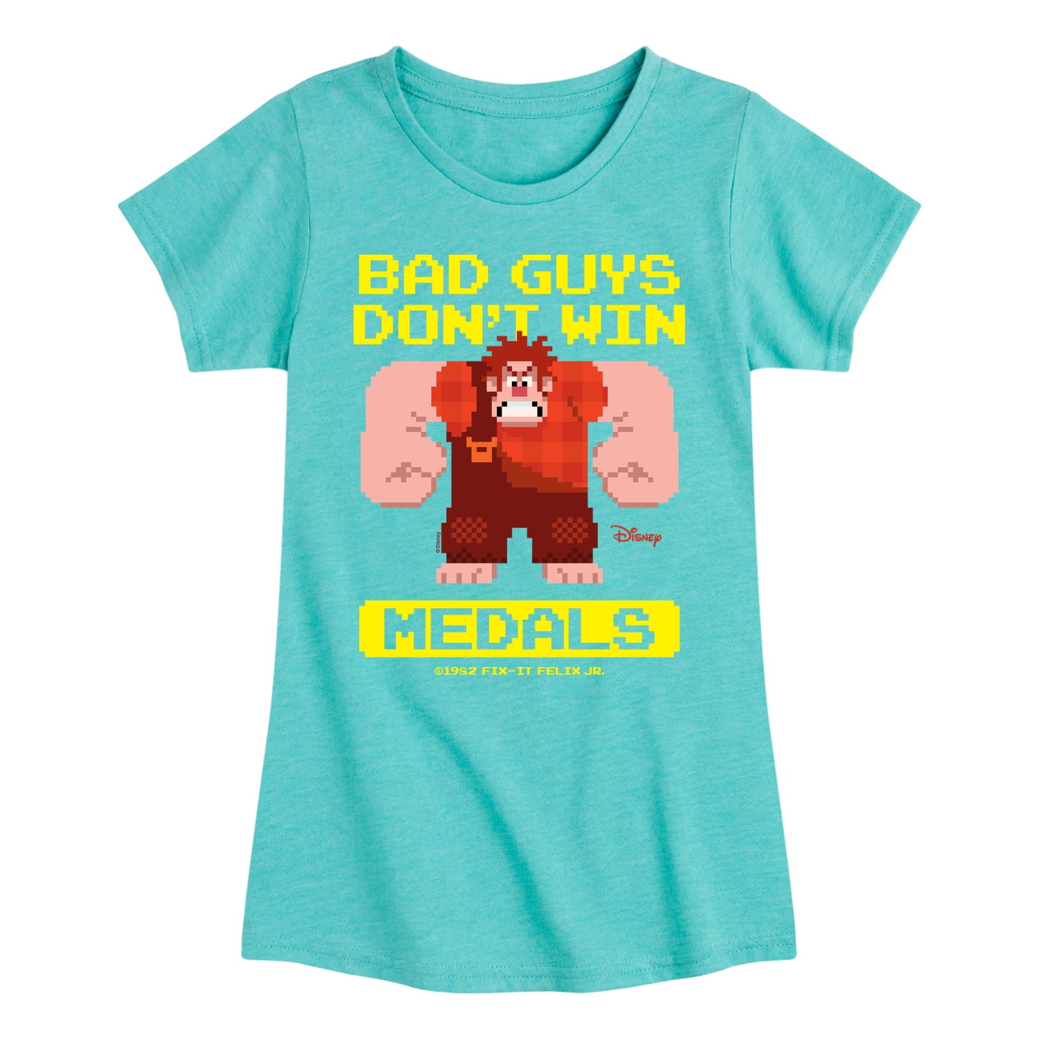 Disney Wreck It Ralph - Bad Guys Don't Win Medals - Toddler & Youth ...
