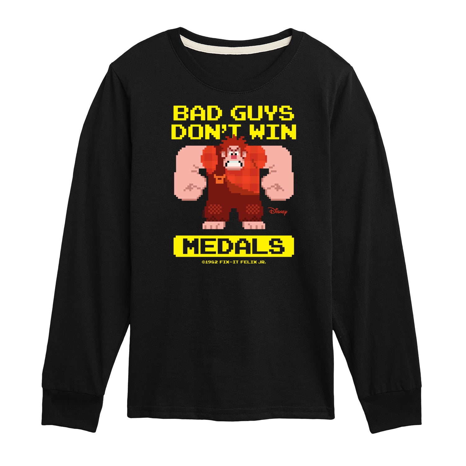 Disney Wreck It Ralph - Bad Guys Don't Win Medals - Toddler & Youth ...