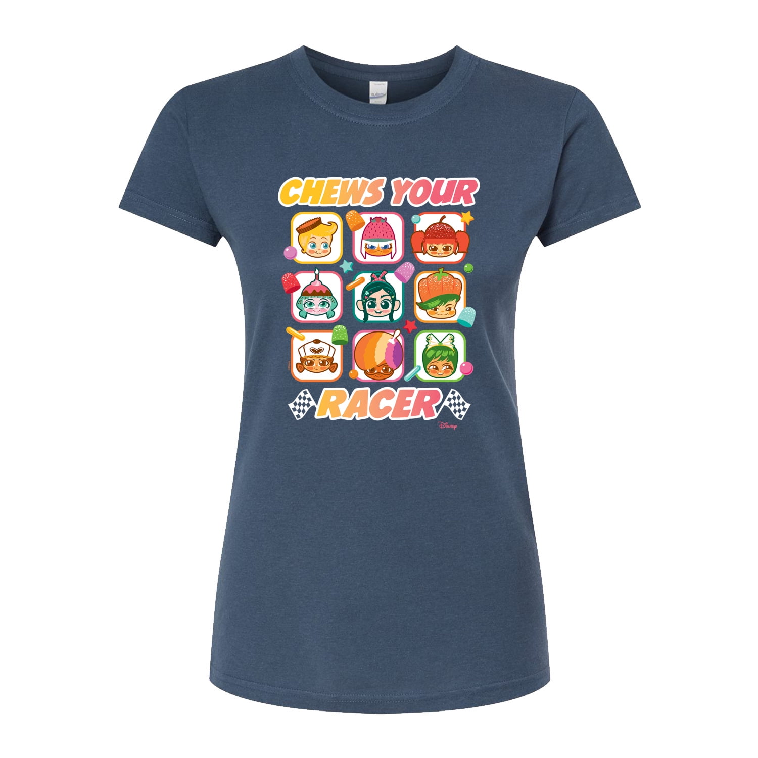 Disney Wreck It Ralph - Chews Your Racer - Juniors Fitted Graphic T ...