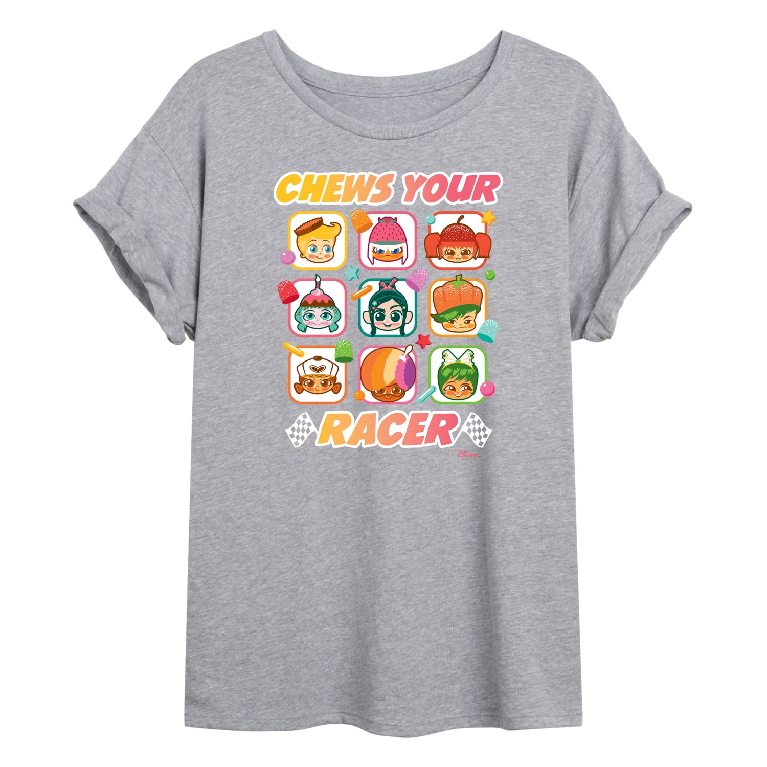 Disney Wreck It Ralph - Chews Your Racer - Women's Oversized T-Shirt ...