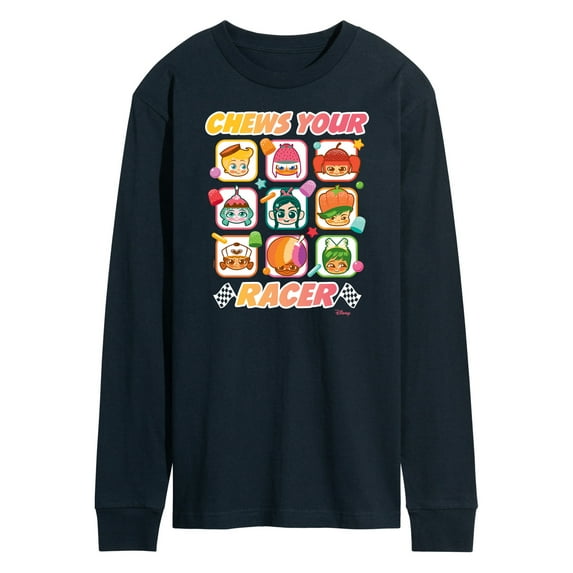 Disney Wreck It Ralph - Chews Your Racer - Men's Long Sleeve T-Shirt ...
