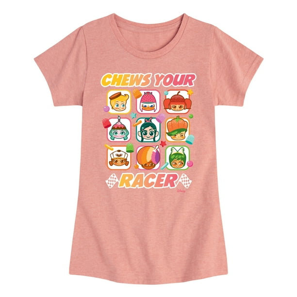 Disney Wreck It Ralph - Chews Your Racer - Toddler & Youth Girls Short ...