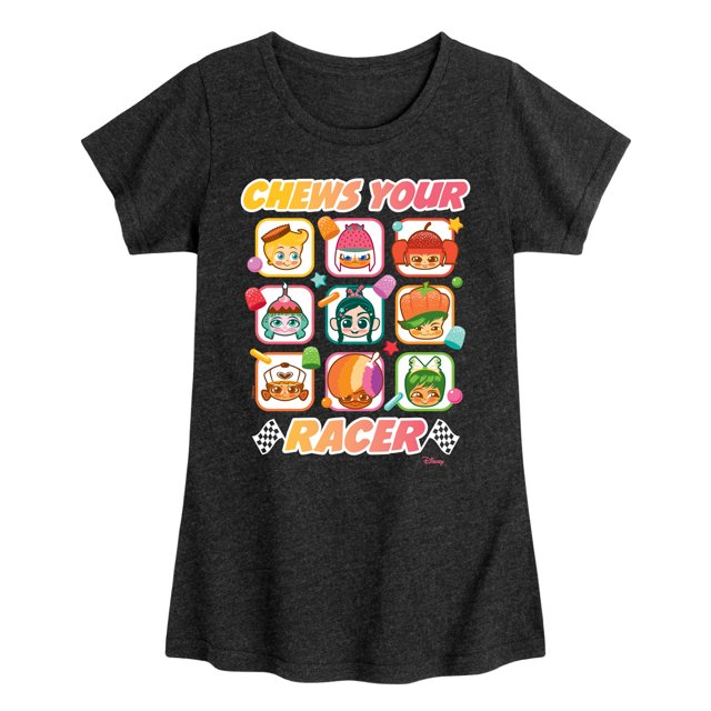 Disney Wreck It Ralph - Chews Your Racer - Toddler & Youth Girls Short ...