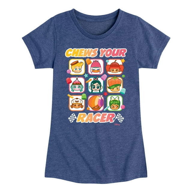 Disney Wreck It Ralph - Chews Your Racer - Toddler & Youth Girls Short ...