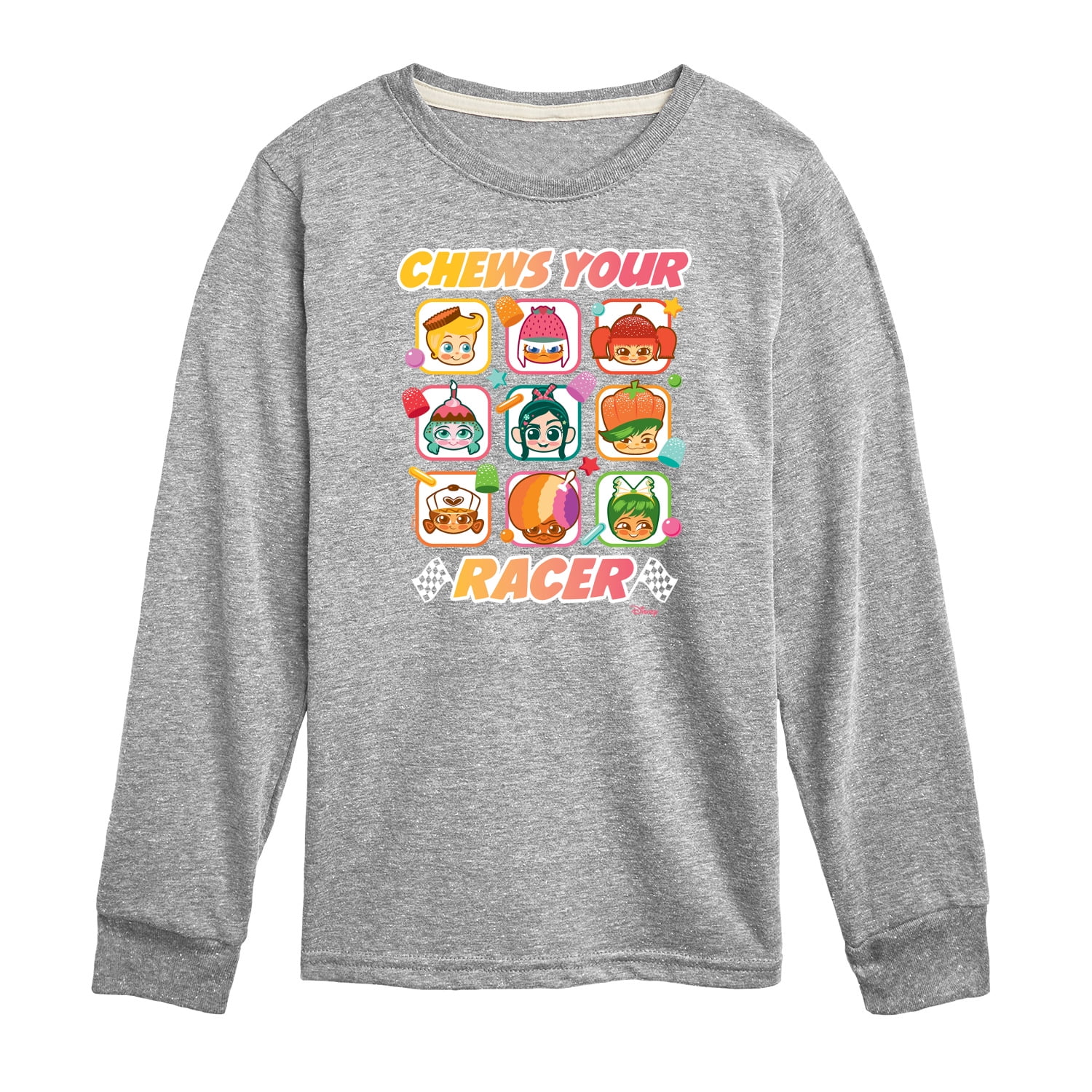 Disney Wreck It Ralph - Chews Your Racer - Toddler & Youth Long Sleeve ...