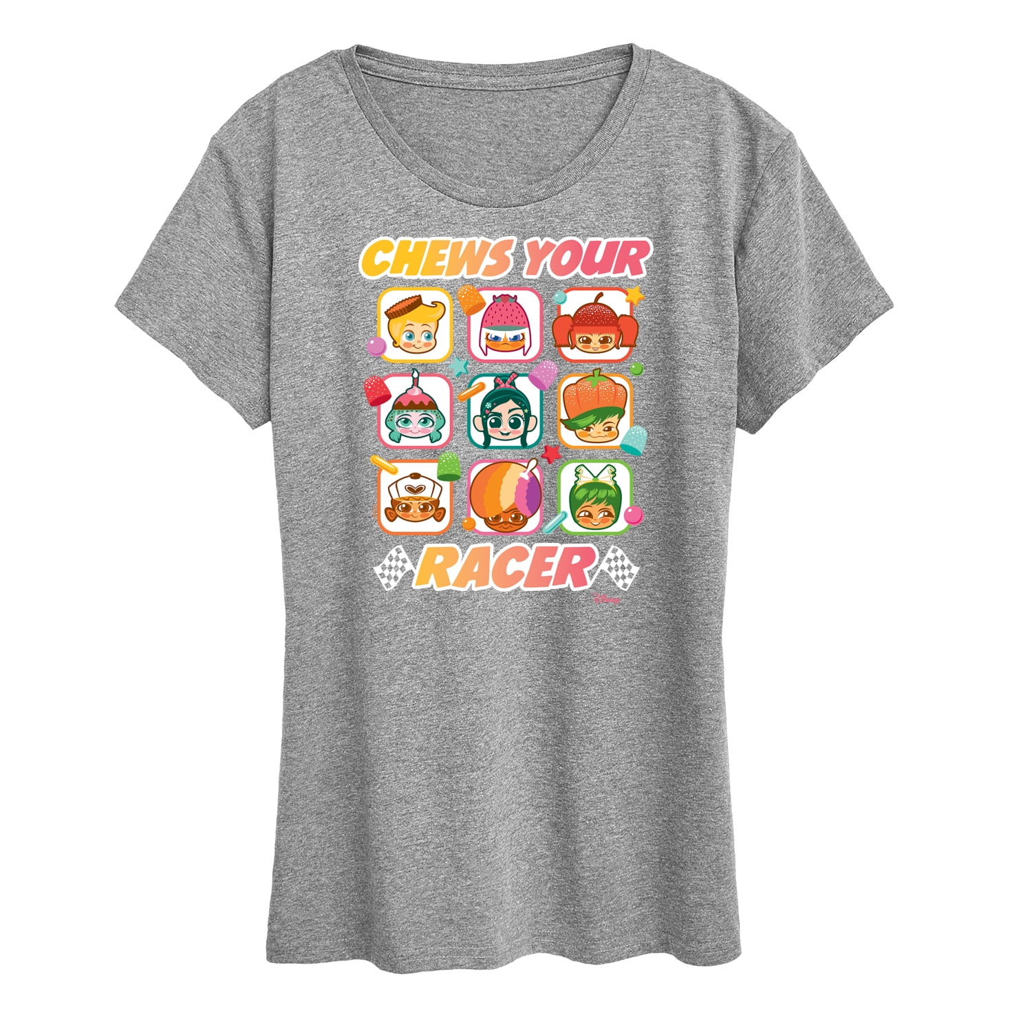 Disney Wreck It Ralph - Chews Your Racer - Women's Short Sleeve Graphic ...
