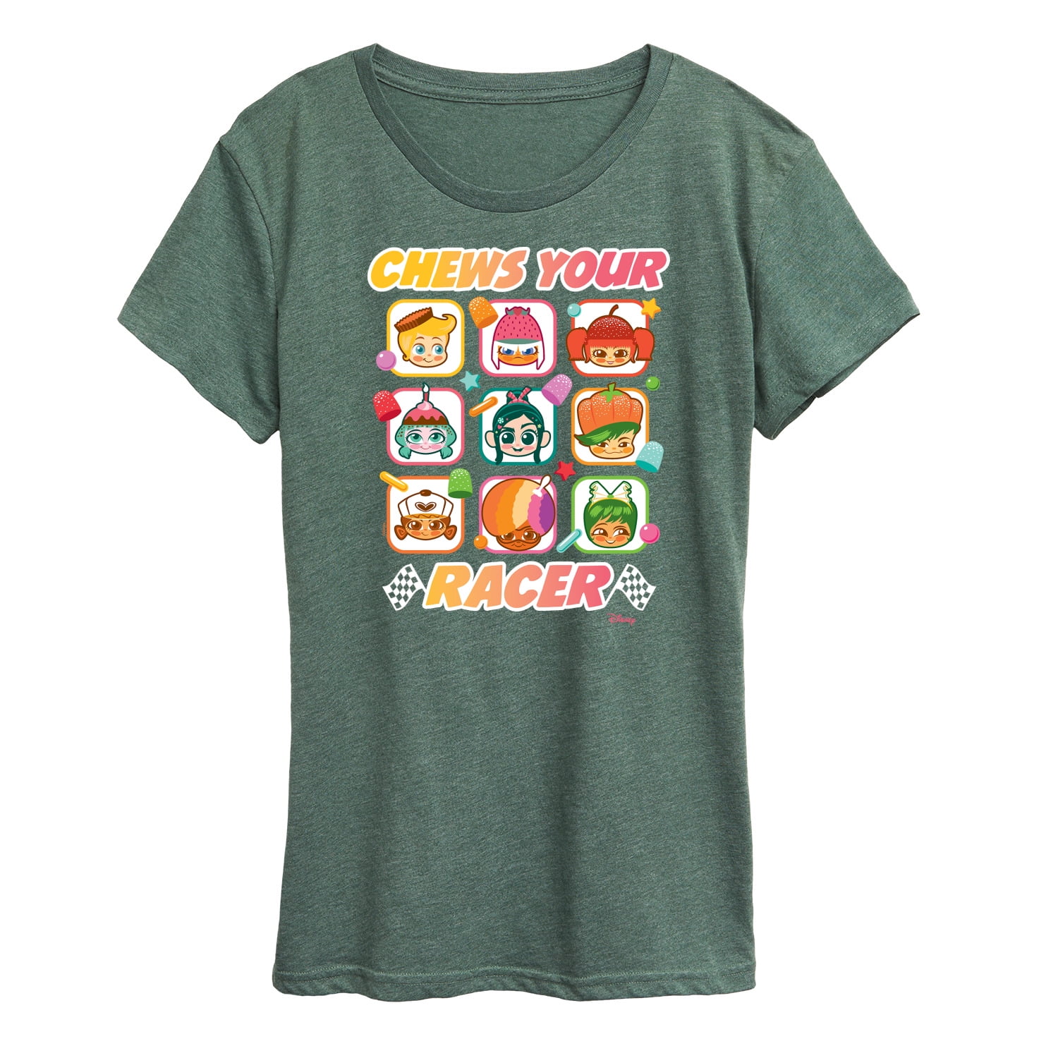 Disney Wreck It Ralph - Chews Your Racer - Women's Short Sleeve Graphic ...