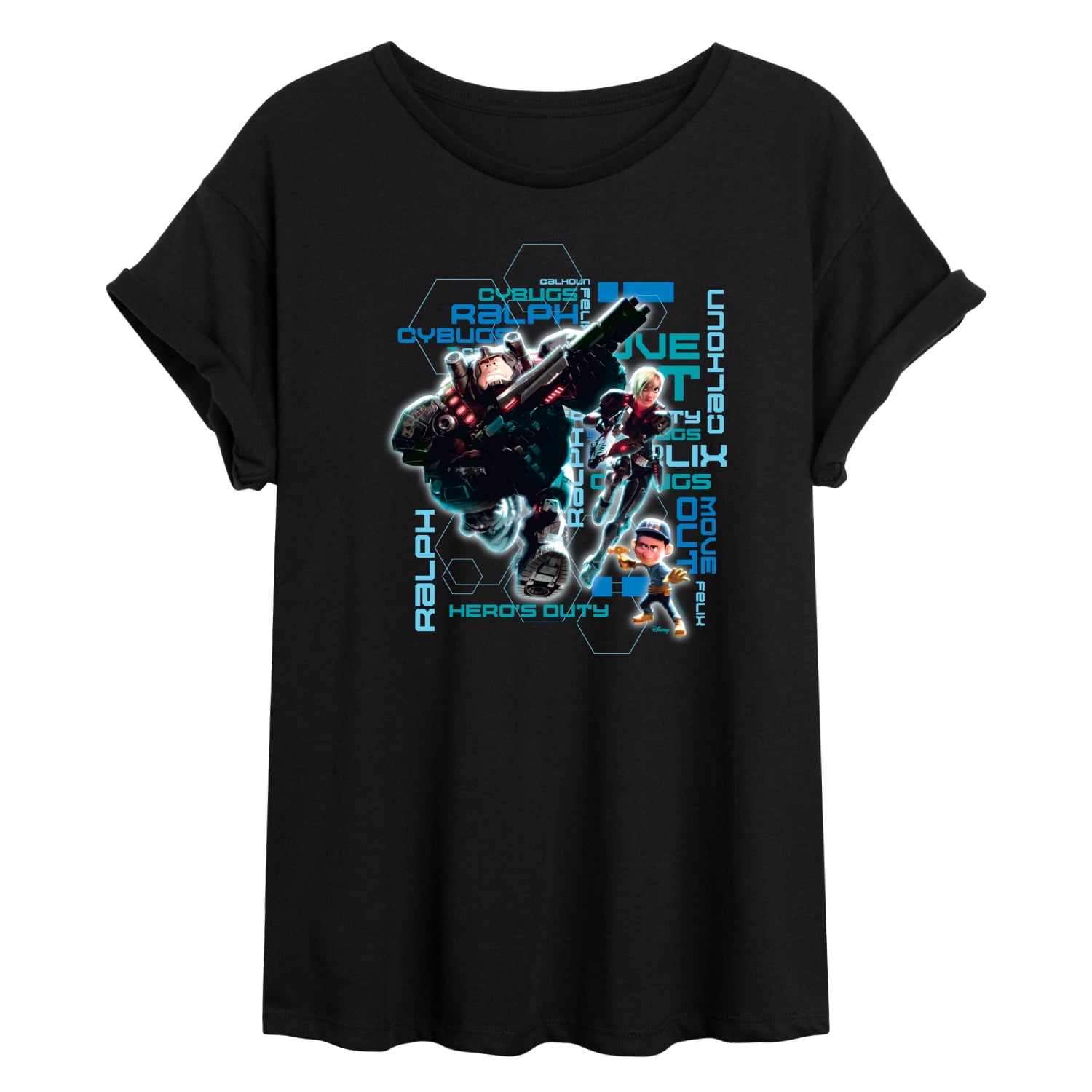 Disney Wreck It Ralph - Hero's Duty - Move Out - Juniors Ideal Flowy ...