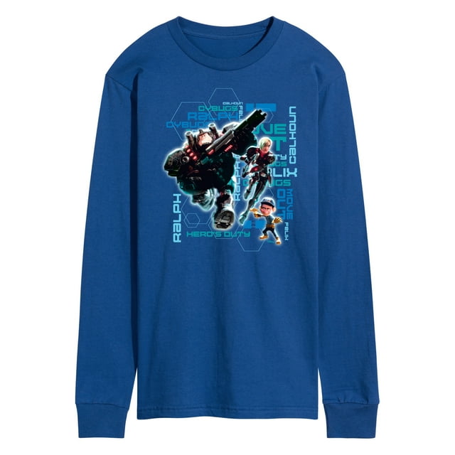 Disney Wreck It Ralph - Hero's Duty - Move Out - Men's Long Sleeve T ...