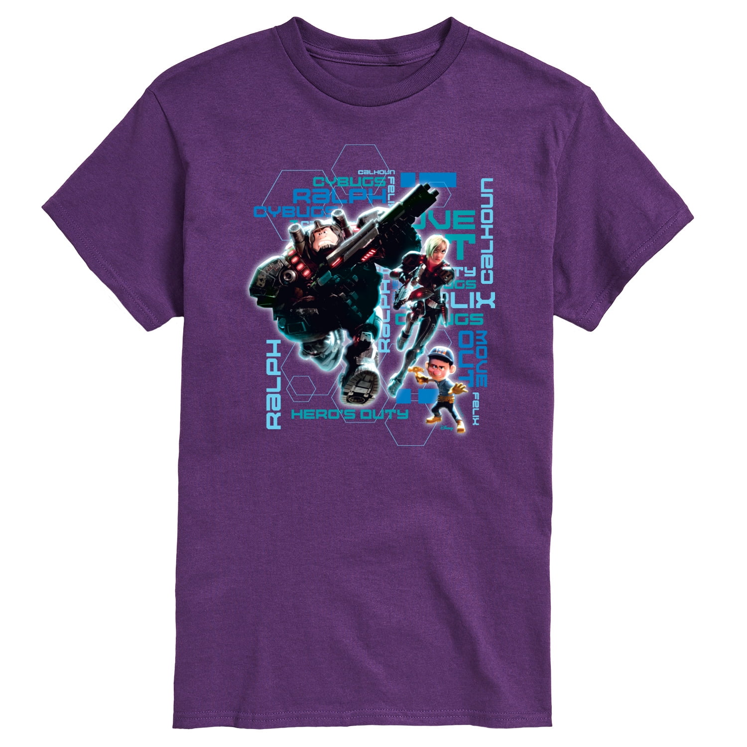 Disney Wreck It Ralph - Hero's Duty - Move Out - Men's Short Sleeve ...