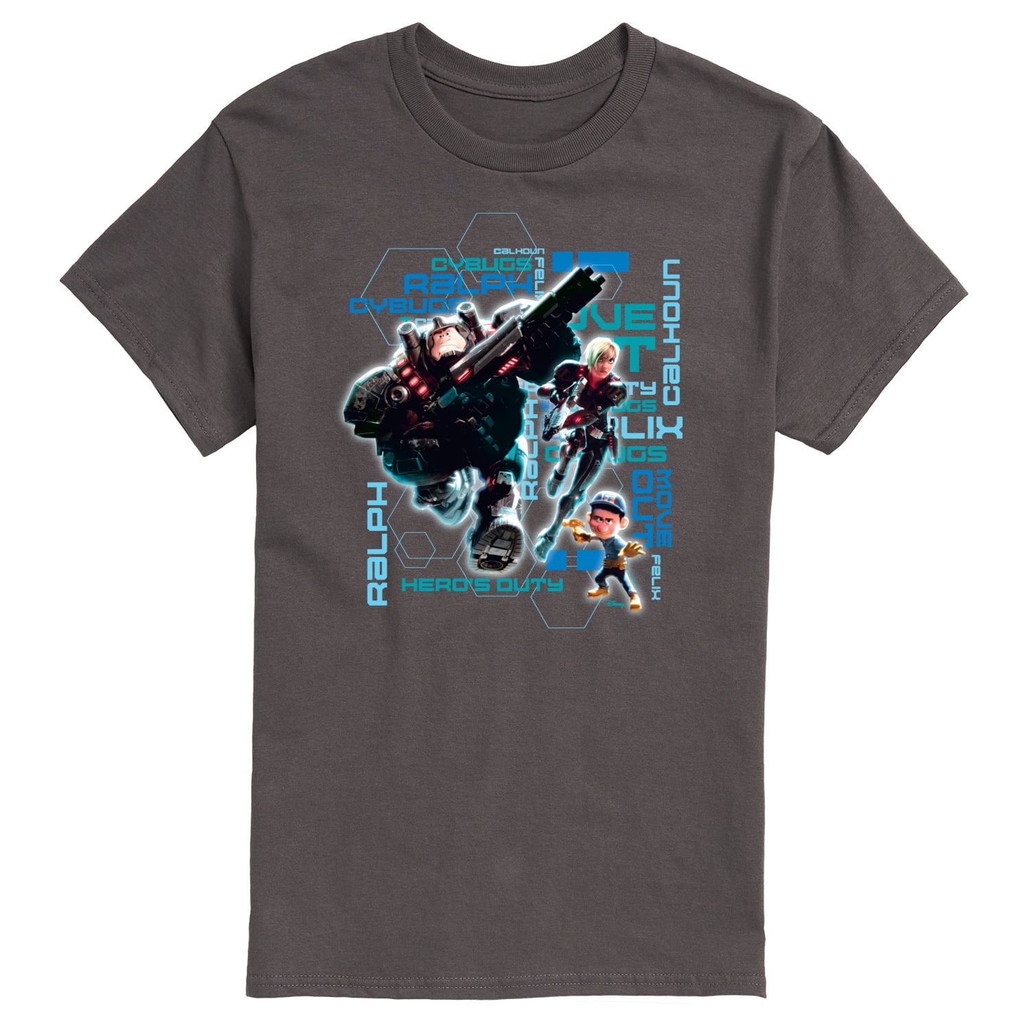 Disney Wreck It Ralph - Hero's Duty - Move Out - Men's Short Sleeve ...