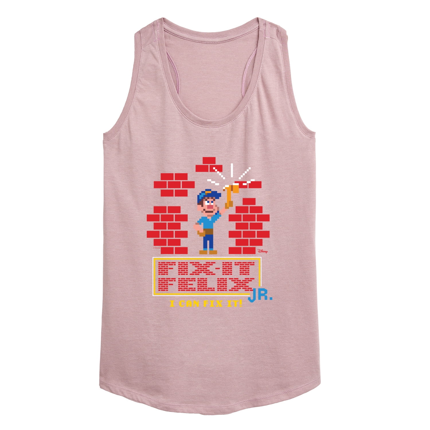 Disney Wreck It Ralph - I Can Fix It Felix - Women's Racerback Tank Top ...