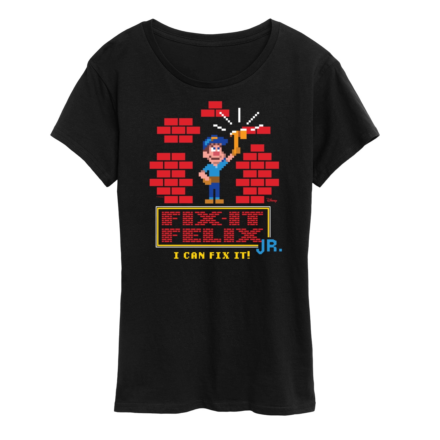 Disney Wreck It Ralph - I Can Fix It Felix - Women's Short Sleeve ...