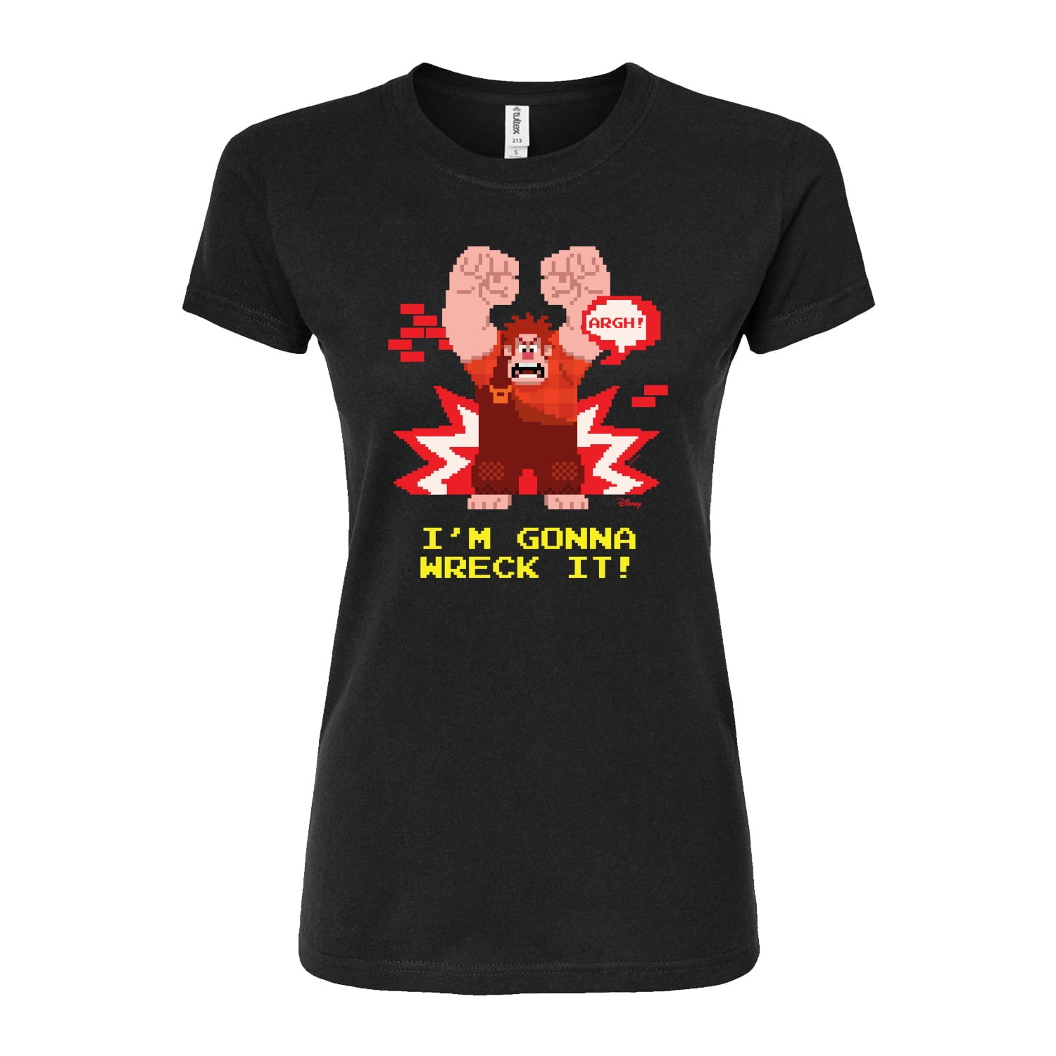 Disney Wreck It Ralph - I'm Gonna Wreck It - Juniors Fitted Graphic T ...
