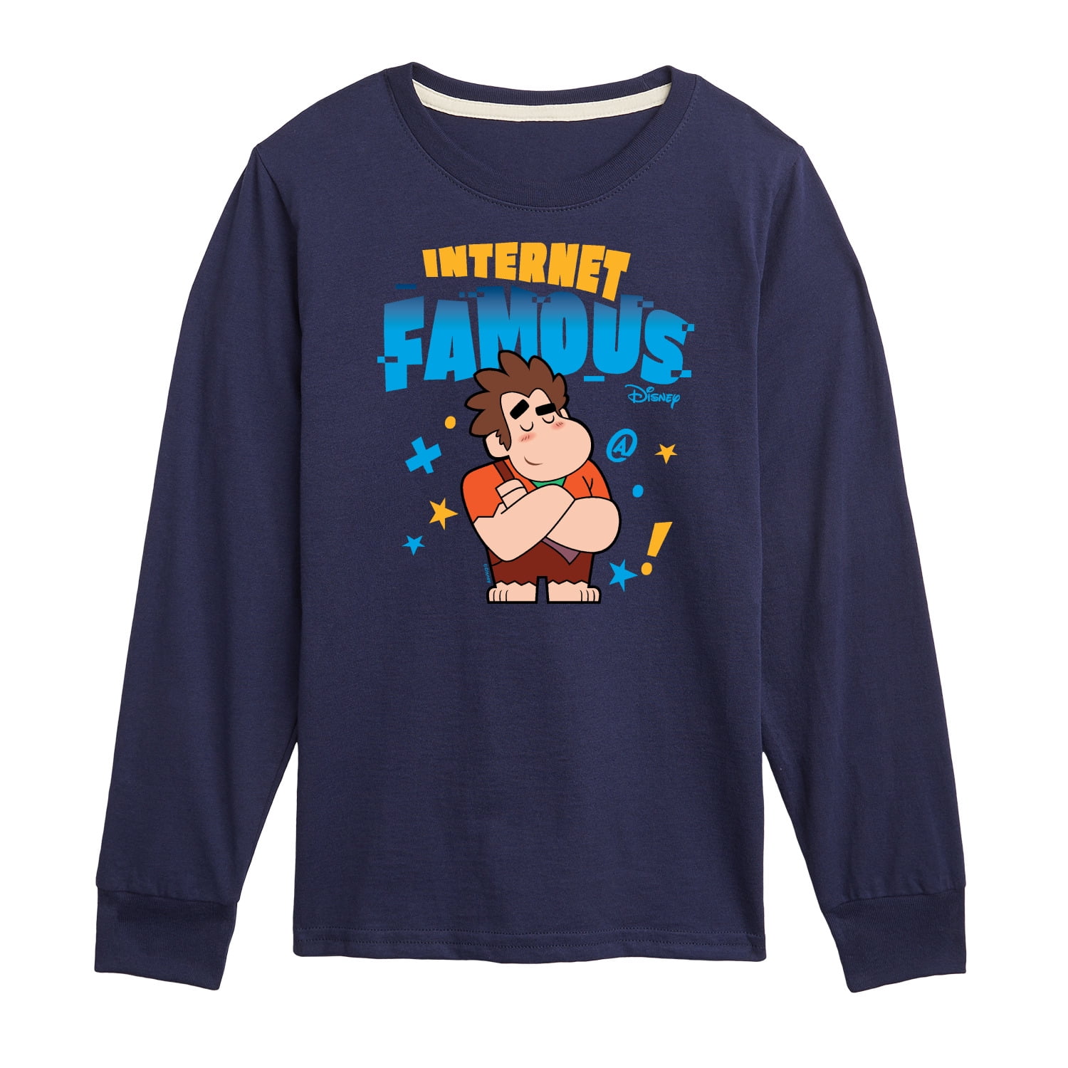 Disney Wreck It Ralph - Internet Famous - Toddler & Youth Long Sleeve ...