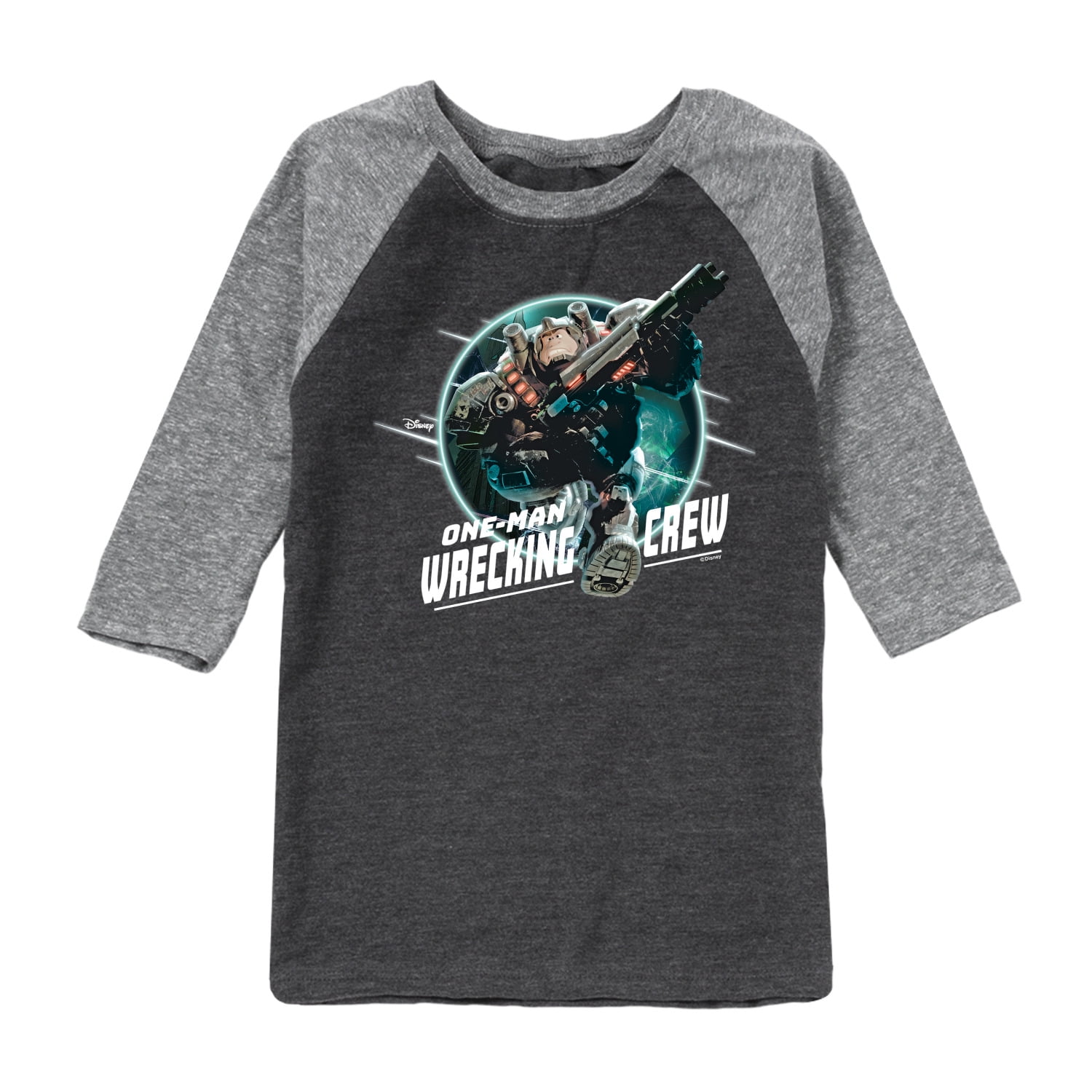 Disney Wreck It Ralph - One-Man Wrecking Crew - Toddler & Youth Raglan ...