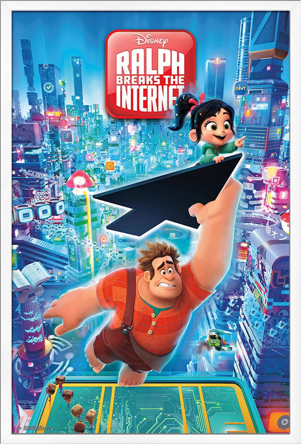 Disney Wreck It Ralph: Ralph Breaks The Internet - One Sheet Wall ...