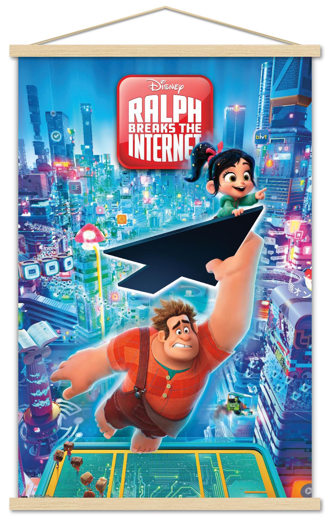 Disney Wreck It Ralph: Ralph Breaks The Internet - One Sheet Wall ...