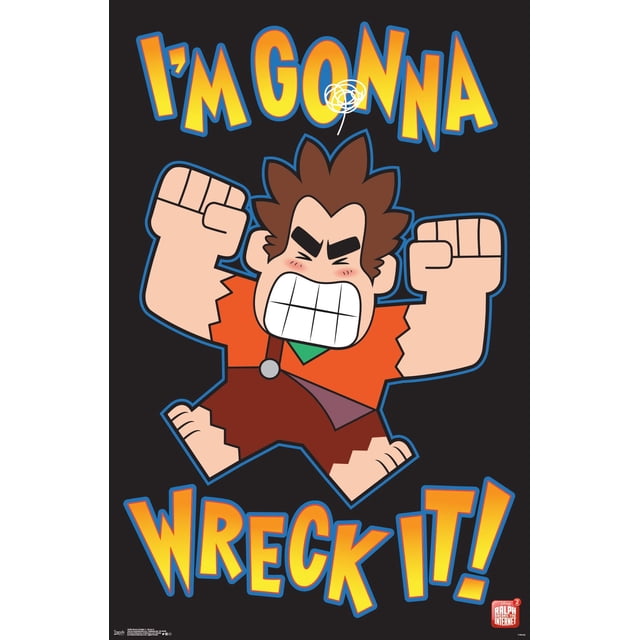 Disney Wreck It Ralph: Ralph Breaks The Internet - Wreck It Wall Poster ...