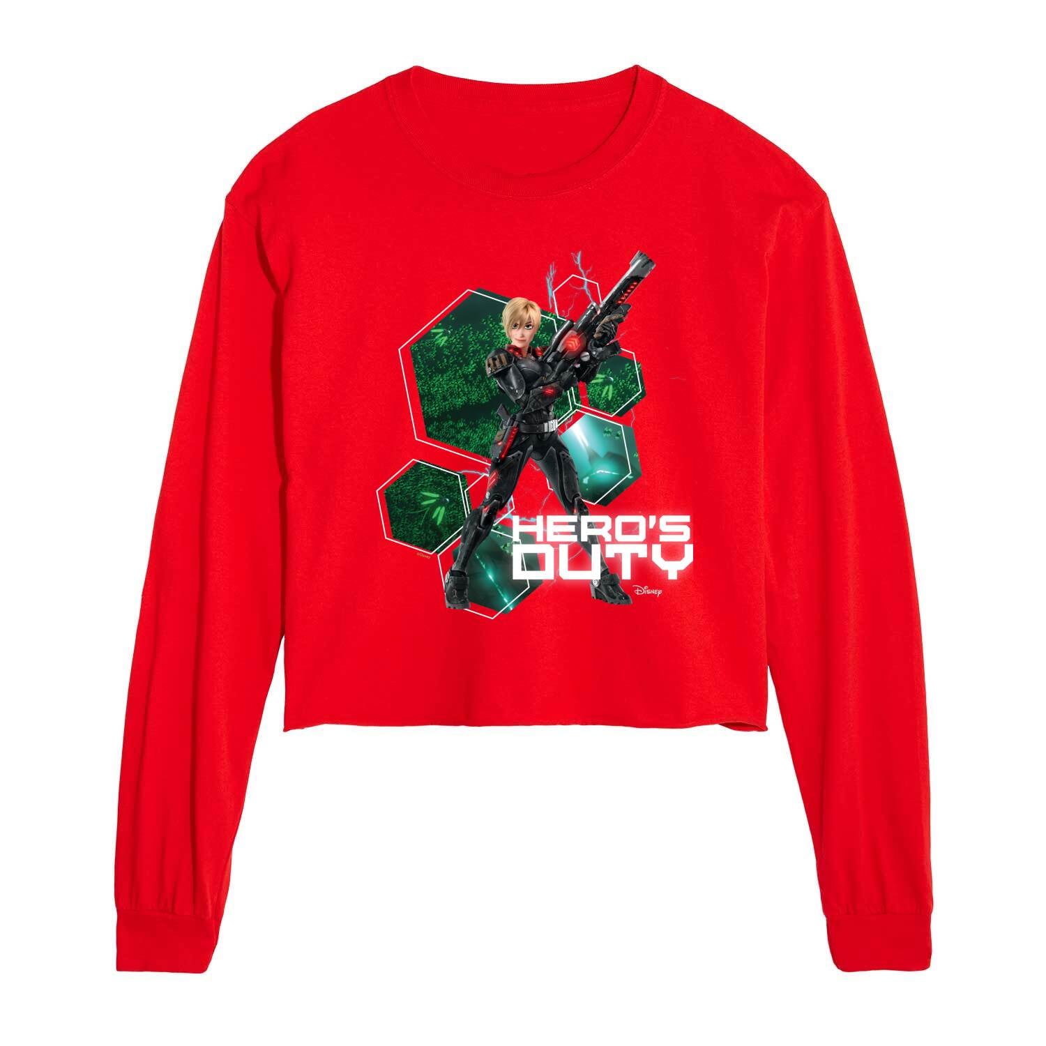 Disney Wreck It Ralph - Sergeant Tammy Hero's Duty - Juniors Cropped ...