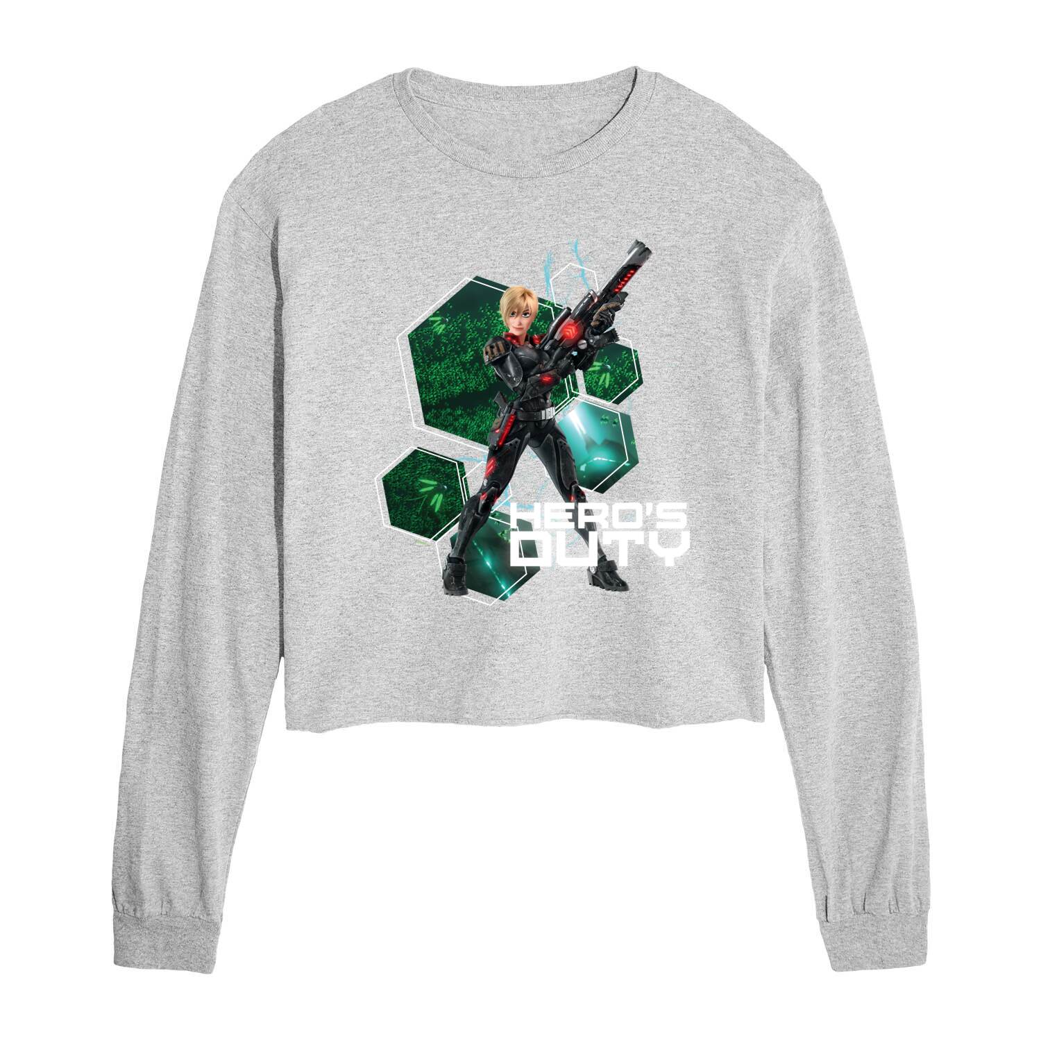 Disney Wreck It Ralph - Sergeant Tammy Hero's Duty - Juniors Cropped ...