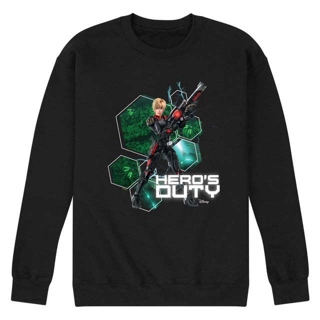 Disney Wreck It Ralph - Sergeant Tammy Hero's Duty - Men's Crew Neck ...