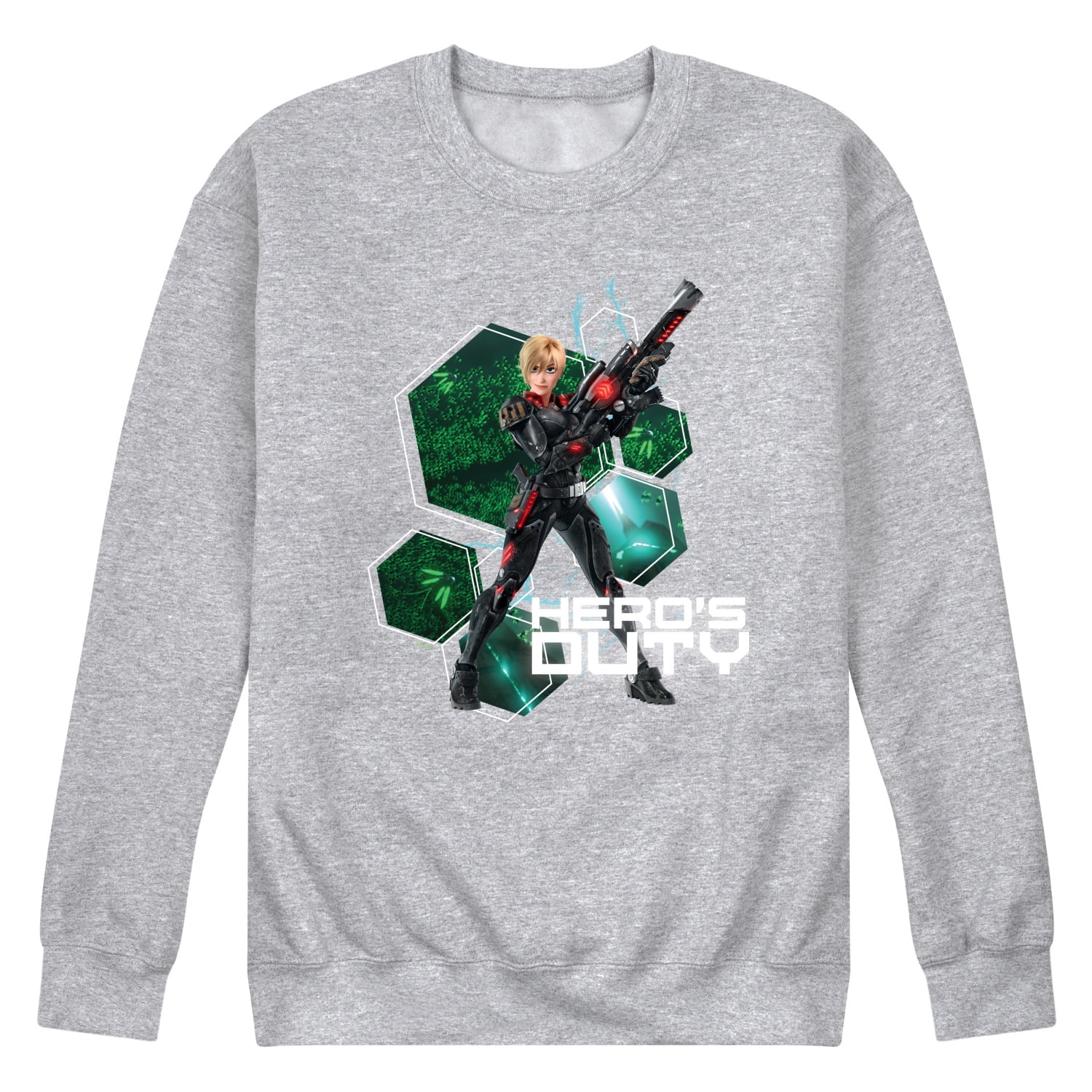 Disney Wreck It Ralph - Sergeant Tammy Hero's Duty - Men's Crew Neck ...