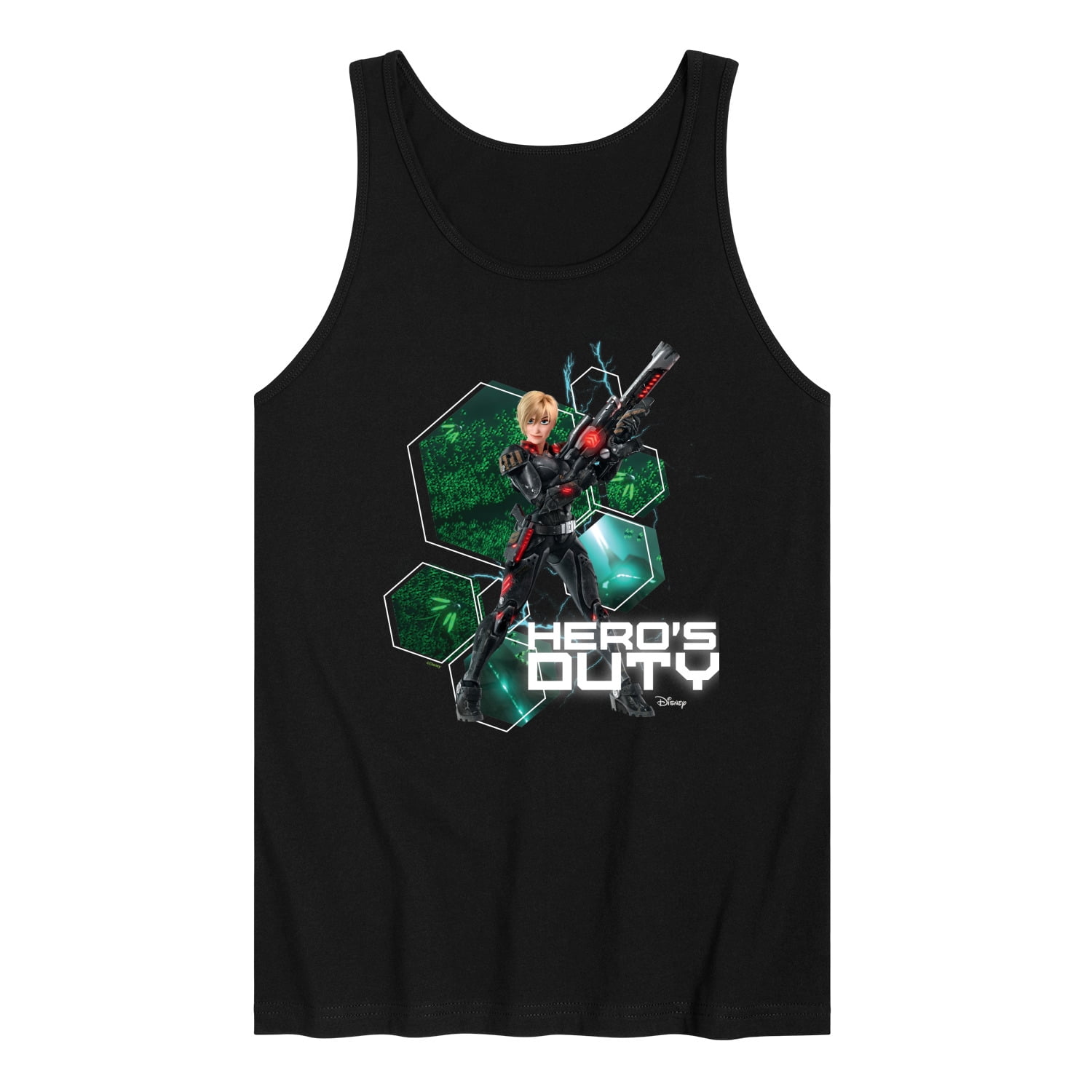 Disney Wreck It Ralph - Sergeant Tammy Hero's Duty - Men's Jersey Tank ...