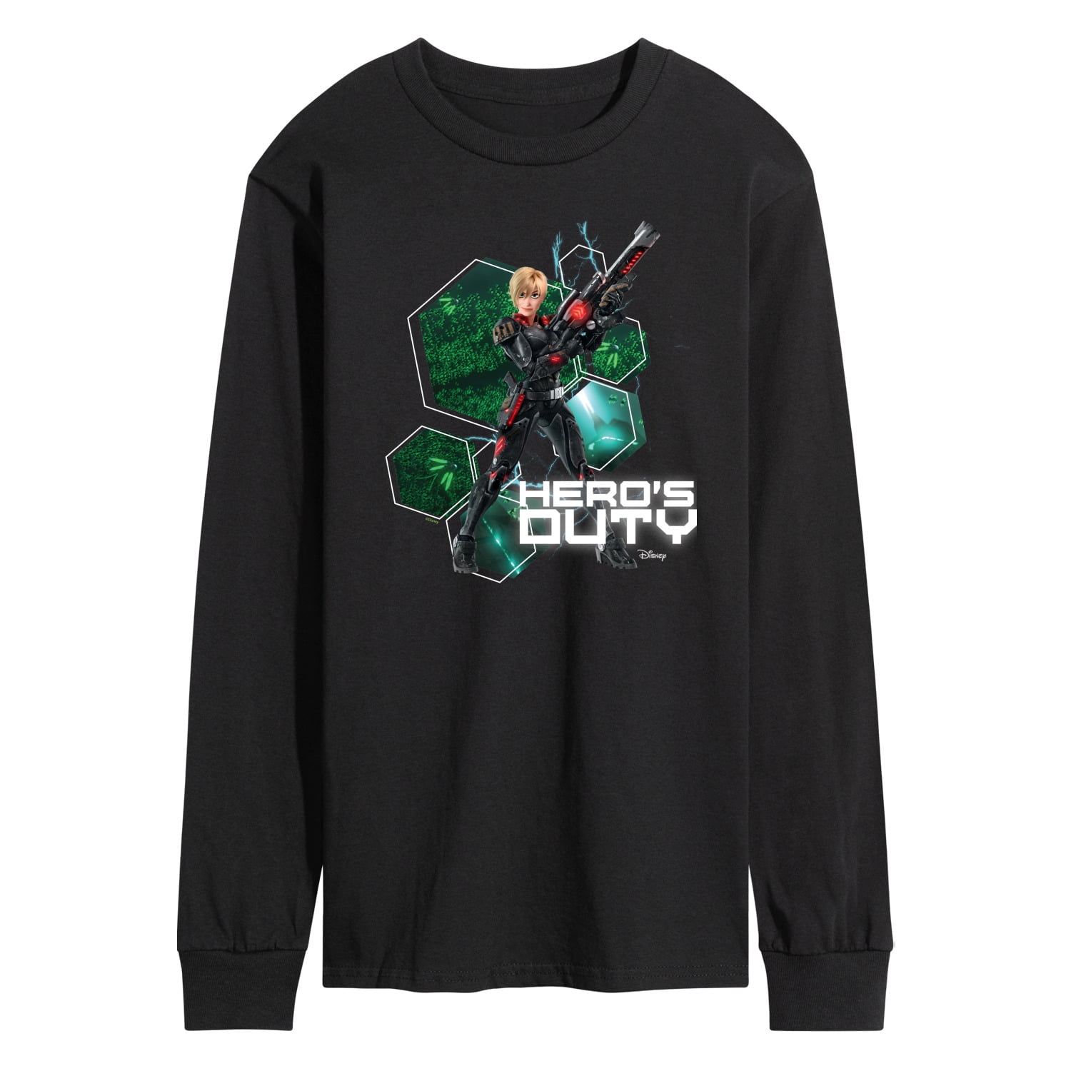 Disney Wreck It Ralph - Sergeant Tammy Hero's Duty - Men's Long Sleeve ...