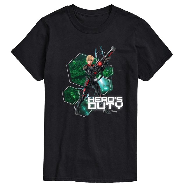 Disney Wreck It Ralph - Sergeant Tammy Hero's Duty - Men's Short Sleeve ...
