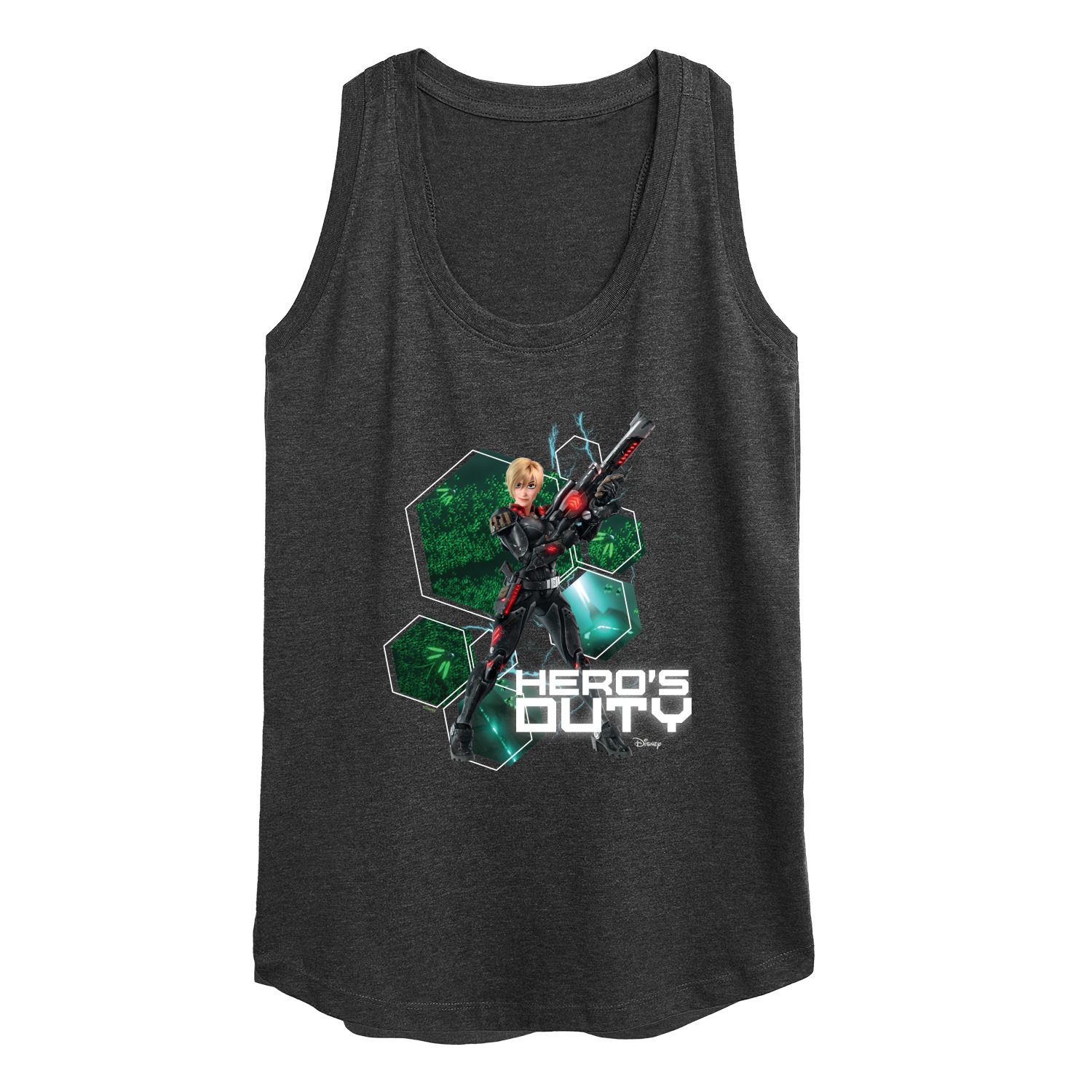 Disney Wreck It Ralph - Sergeant Tammy Hero's Duty - Women's Racerback ...