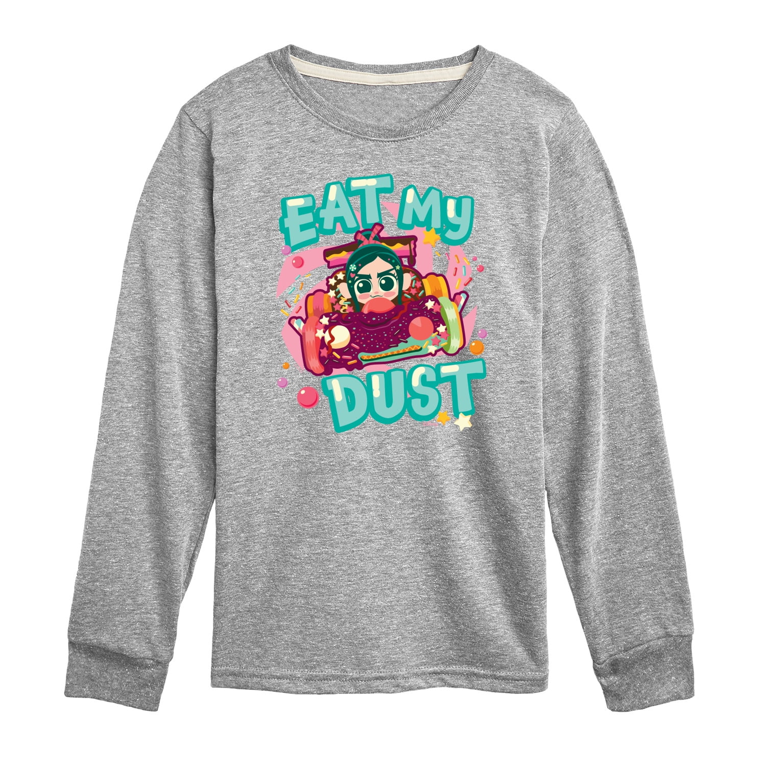 Disney Wreck It Ralph - Vanellope Eat My Dust - Toddler & Youth Long ...