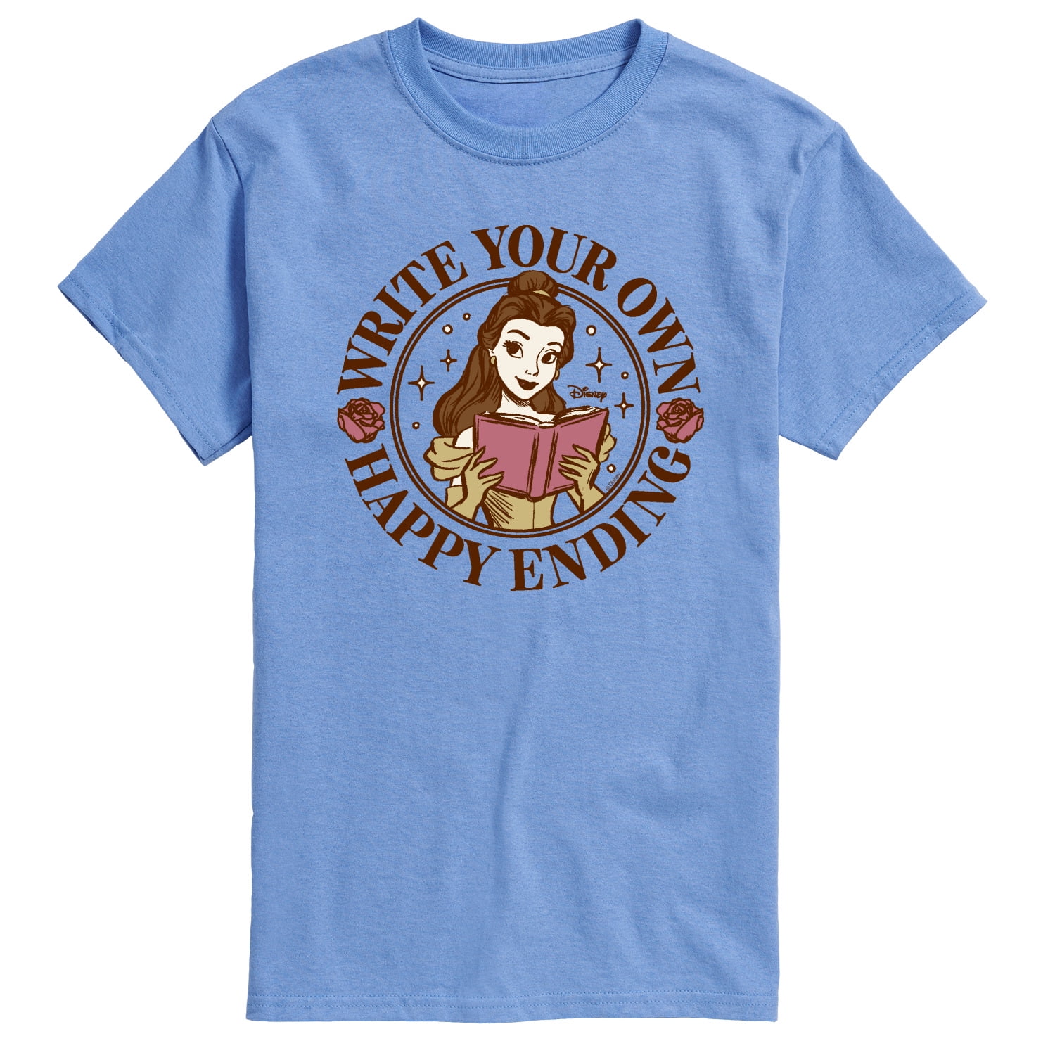 Disney - Write Your Own Ending Belle - Men's Short Sleeve Graphic T ...