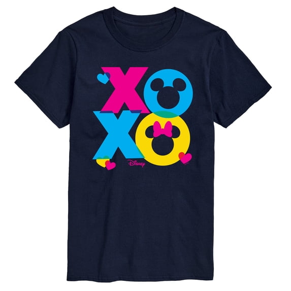 Disney - XOXO Stacked - Men's Short Sleeve Graphic T-Shirt - Walmart.com
