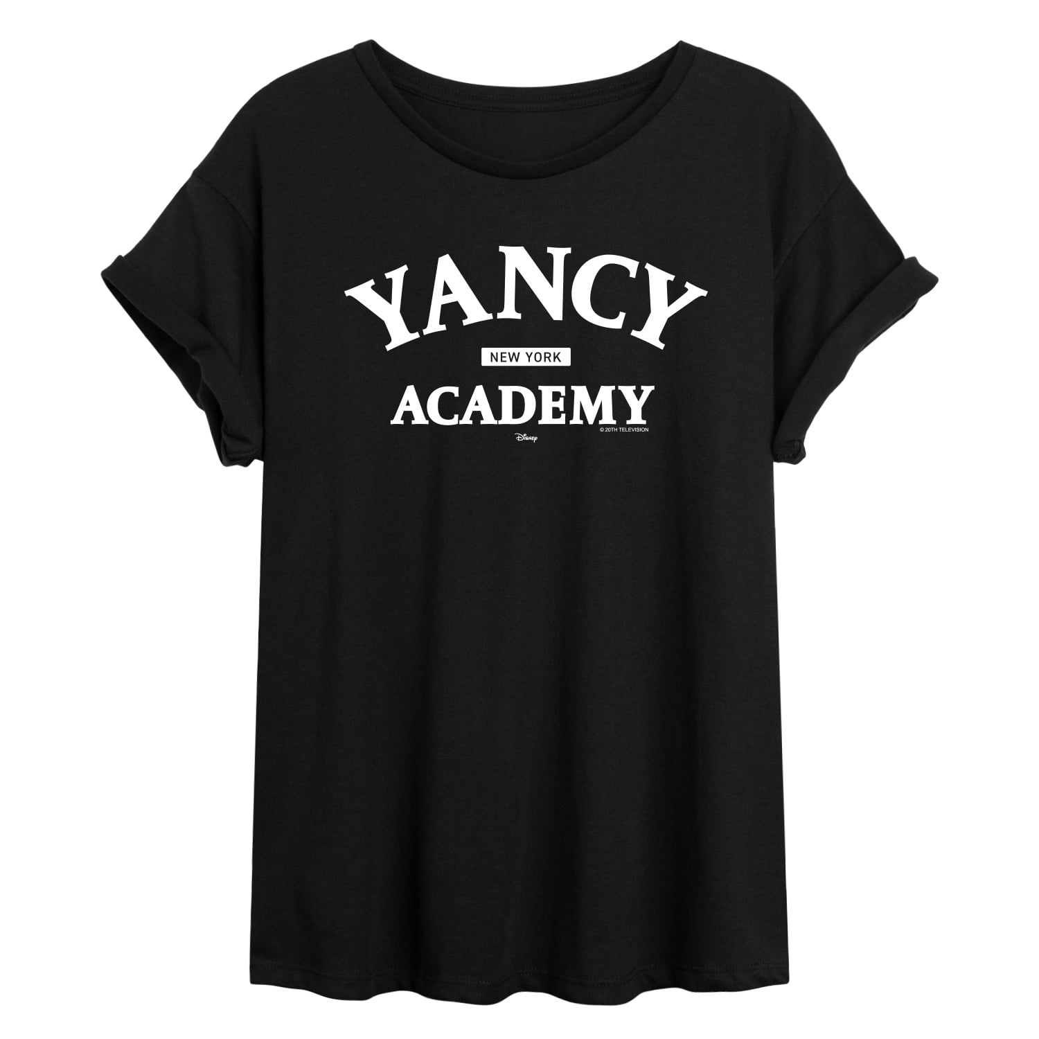 Disney - Yancy Academy - Women's Oversized Graphic T-Shirt - Walmart.com