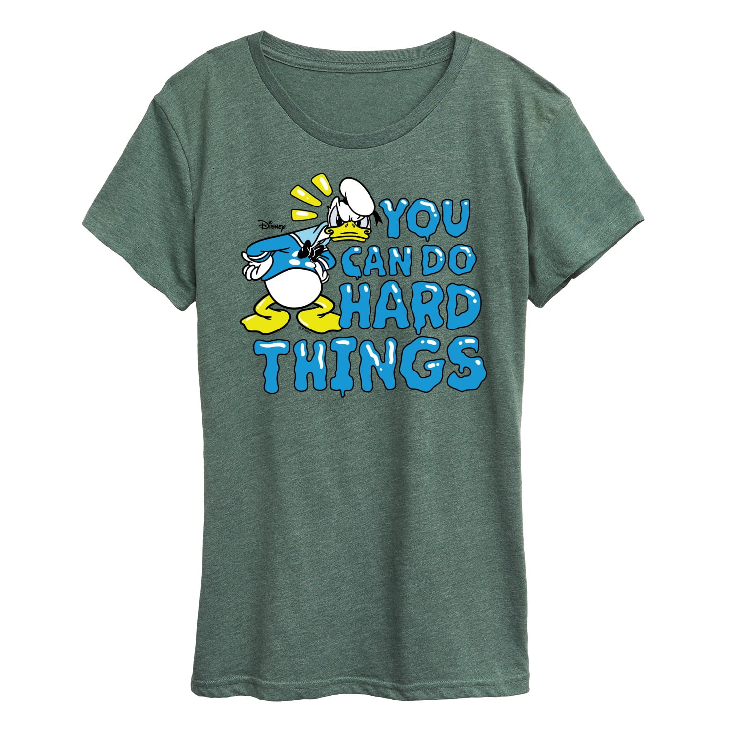 Disney - You Can Do Hard Things - Women's Short Sleeve Graphic T-Shirt ...